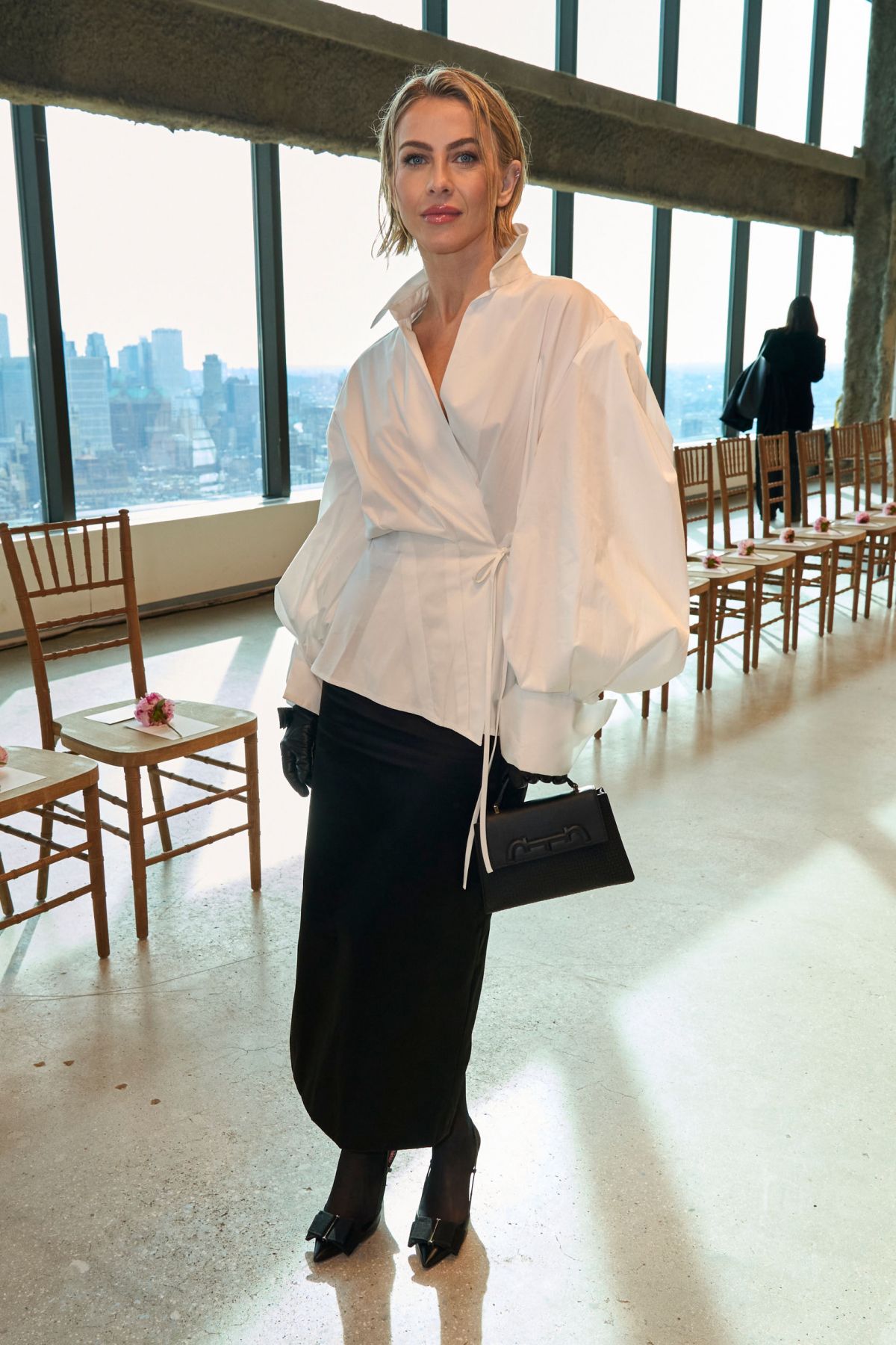 JULIANNE HOUGH and DIANE KRUGER at Carolina Herrera RTW Fall 2024 Show ...