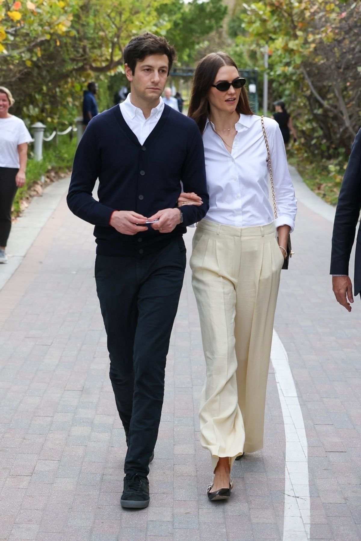 KARLIE KLOSS and Joshua Kushner Leaves a High-profile Event in Miami ...