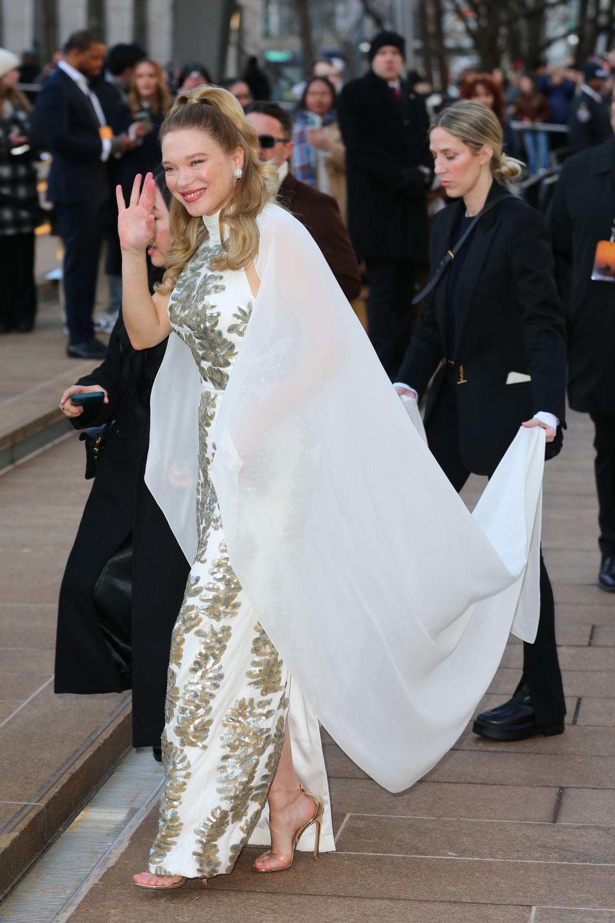 LEA SEYDOUX Arrives at Dune: Part Two Premiere at Josie Robertson Plaza ...