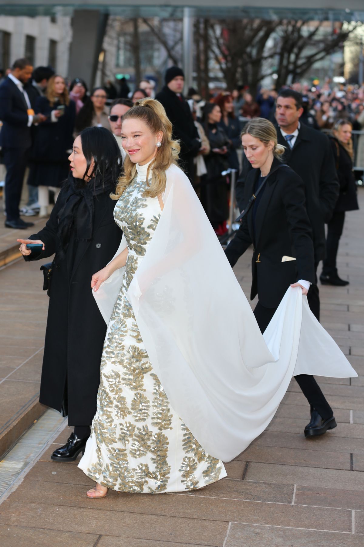LEA SEYDOUX Arrives at Dune: Part Two Premiere at Josie Robertson Plaza ...