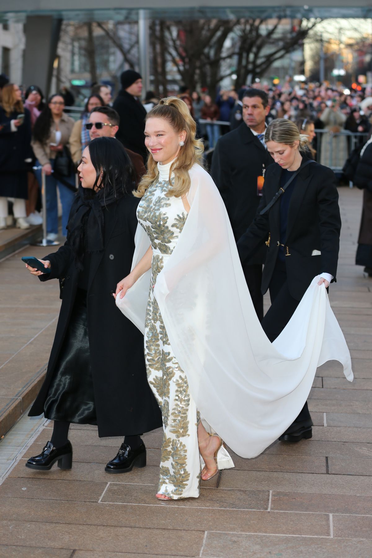 LEA SEYDOUX Arrives at Dune: Part Two Premiere at Josie Robertson Plaza ...