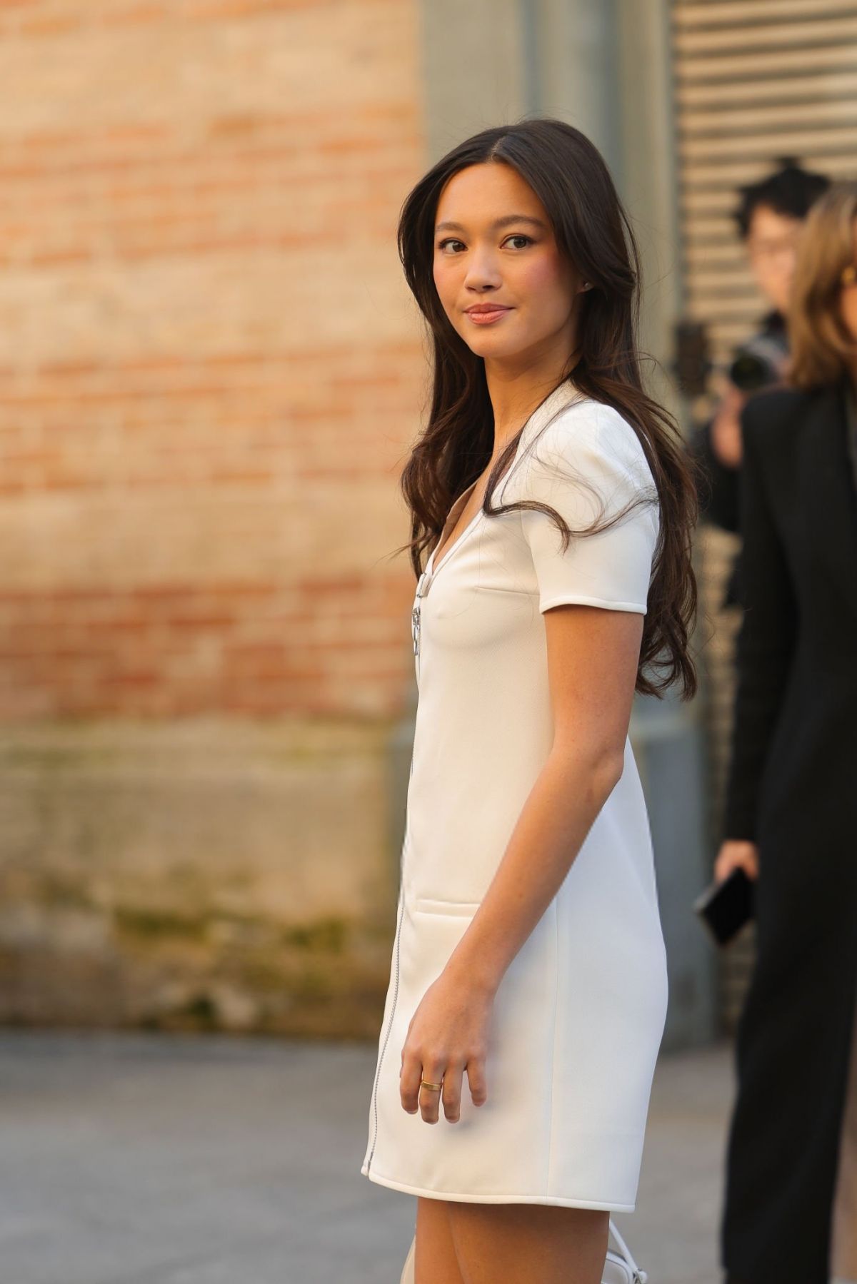 LILY CHEE at Courreges Fashion Show at Paris Fashion Week 02/28/2024 ...