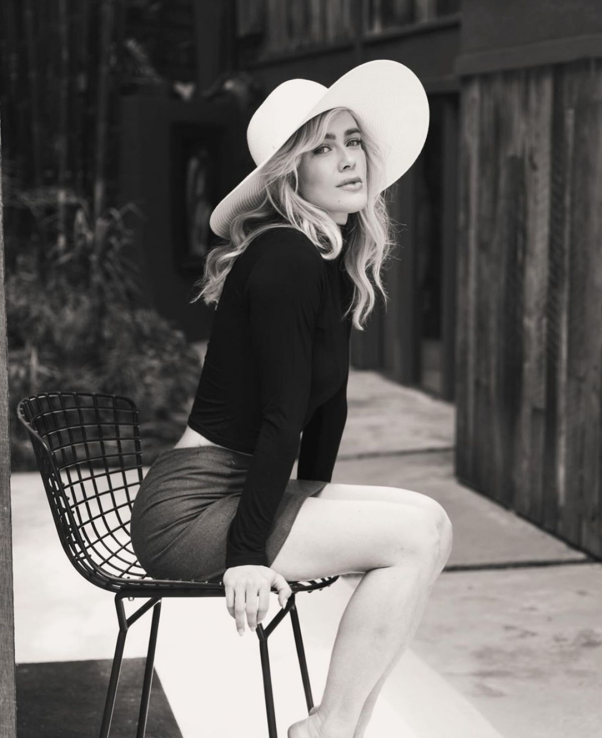 MELISSA ROXBURGH at a Photoshoot, February 2024 – HawtCelebs