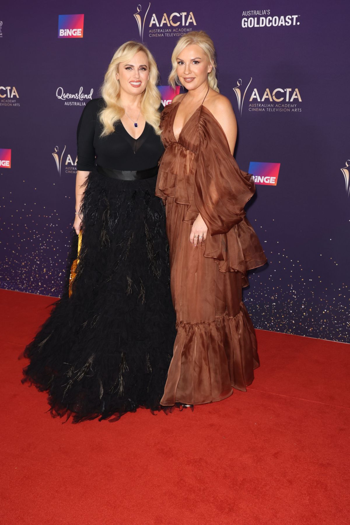 REBEL WILSON and RAMONA AGRUMA at 2024 Aacta Awards in Gold Coast 02/10 ...