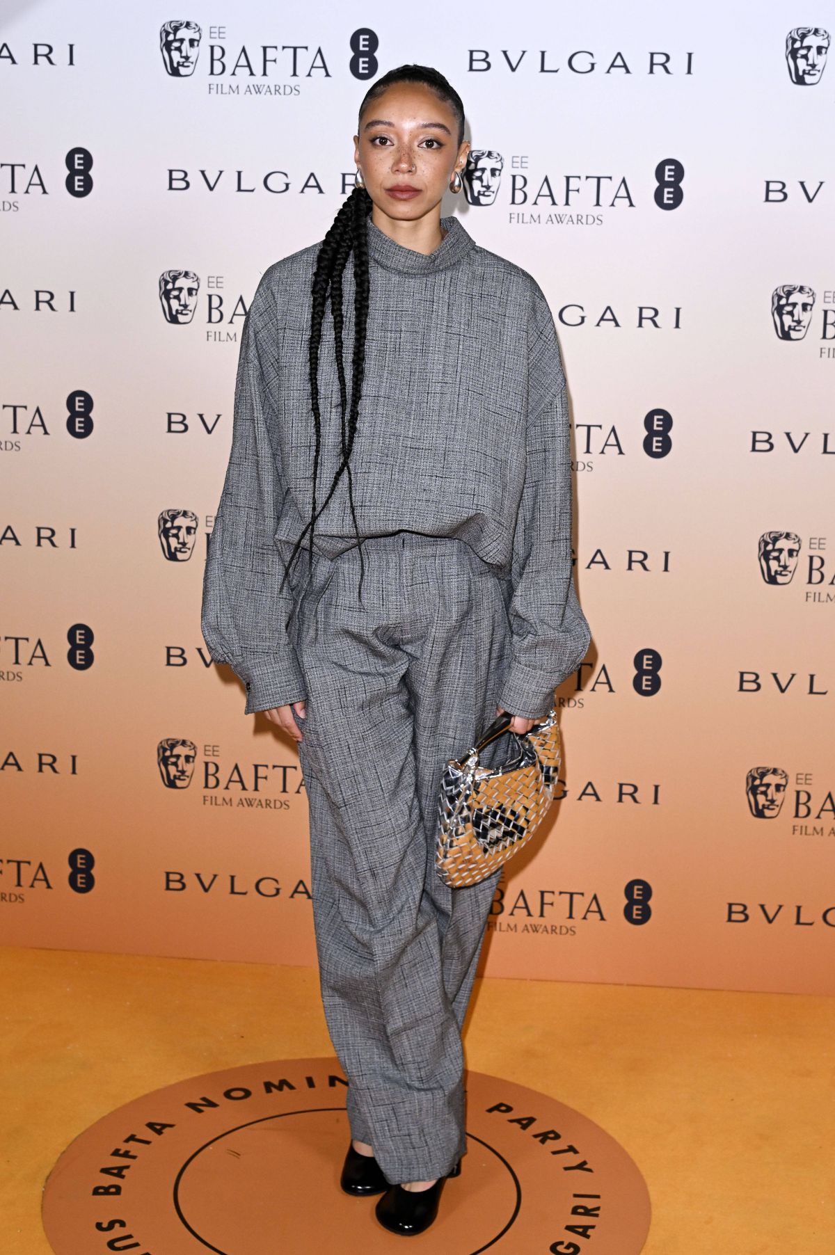 SAVANAH LEAF at EE BAFTA Film Awards 2024 Nominees Party in London 02 ...