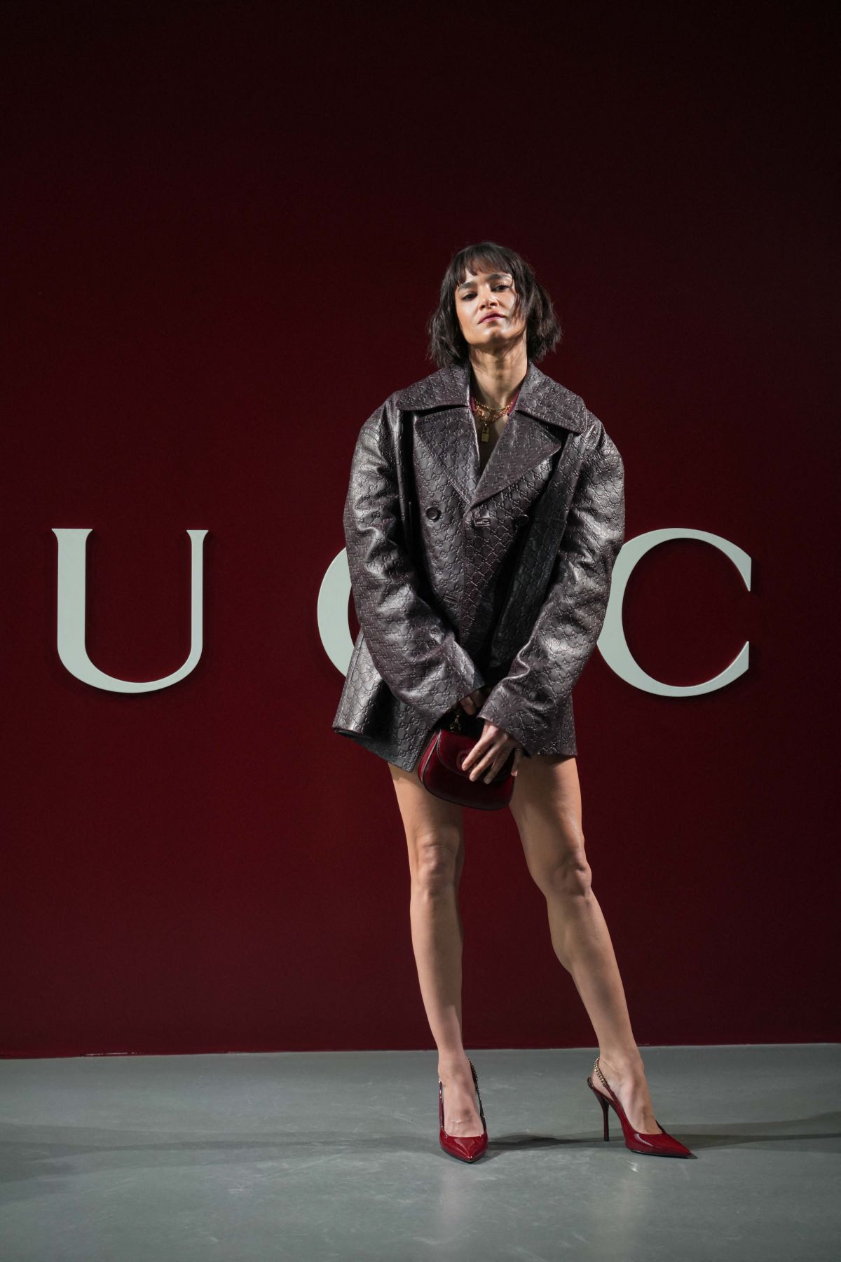 SOFIA BOUTELLA at Gucci Show at Milan Fashion Week 02/23/2024 – HawtCelebs