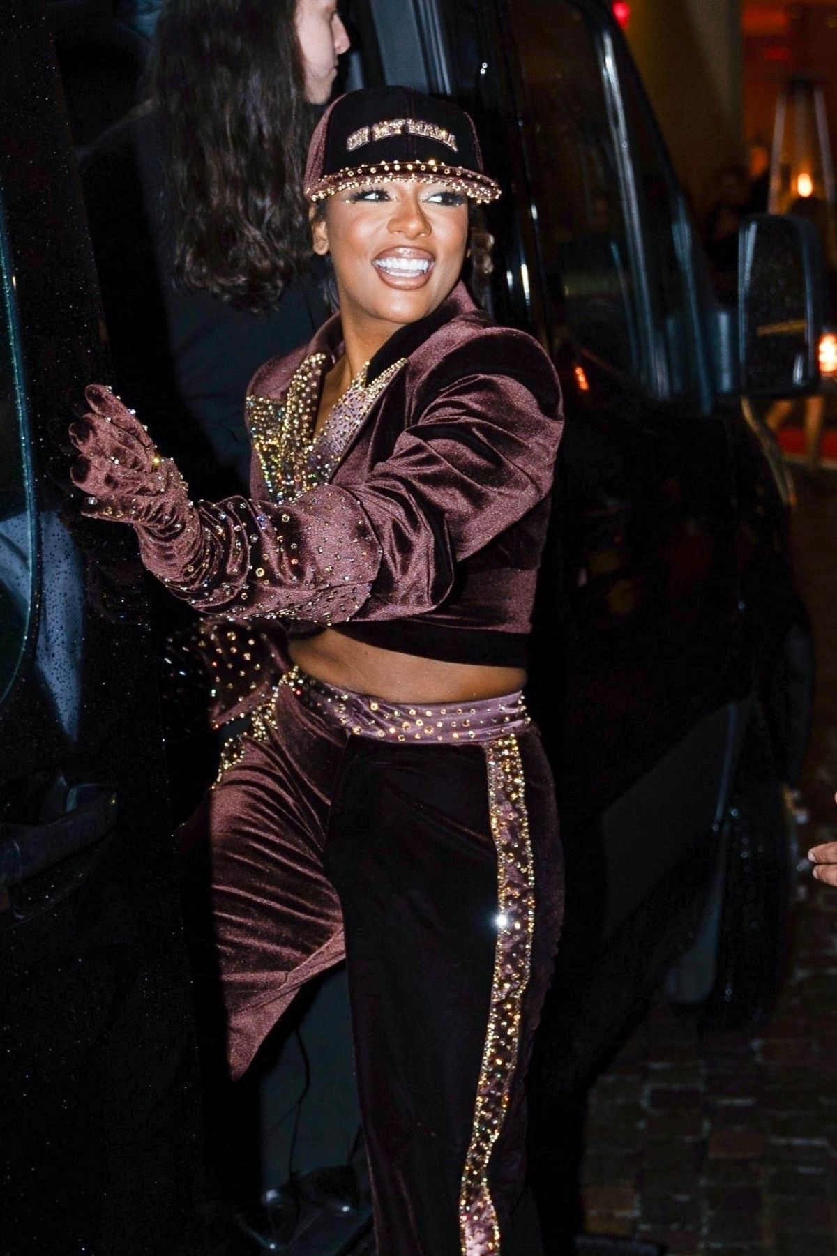 VICTORIA MONET Arrives at Pre-GRAMMY Gala & GRAMMY Salute in Beverly ...
