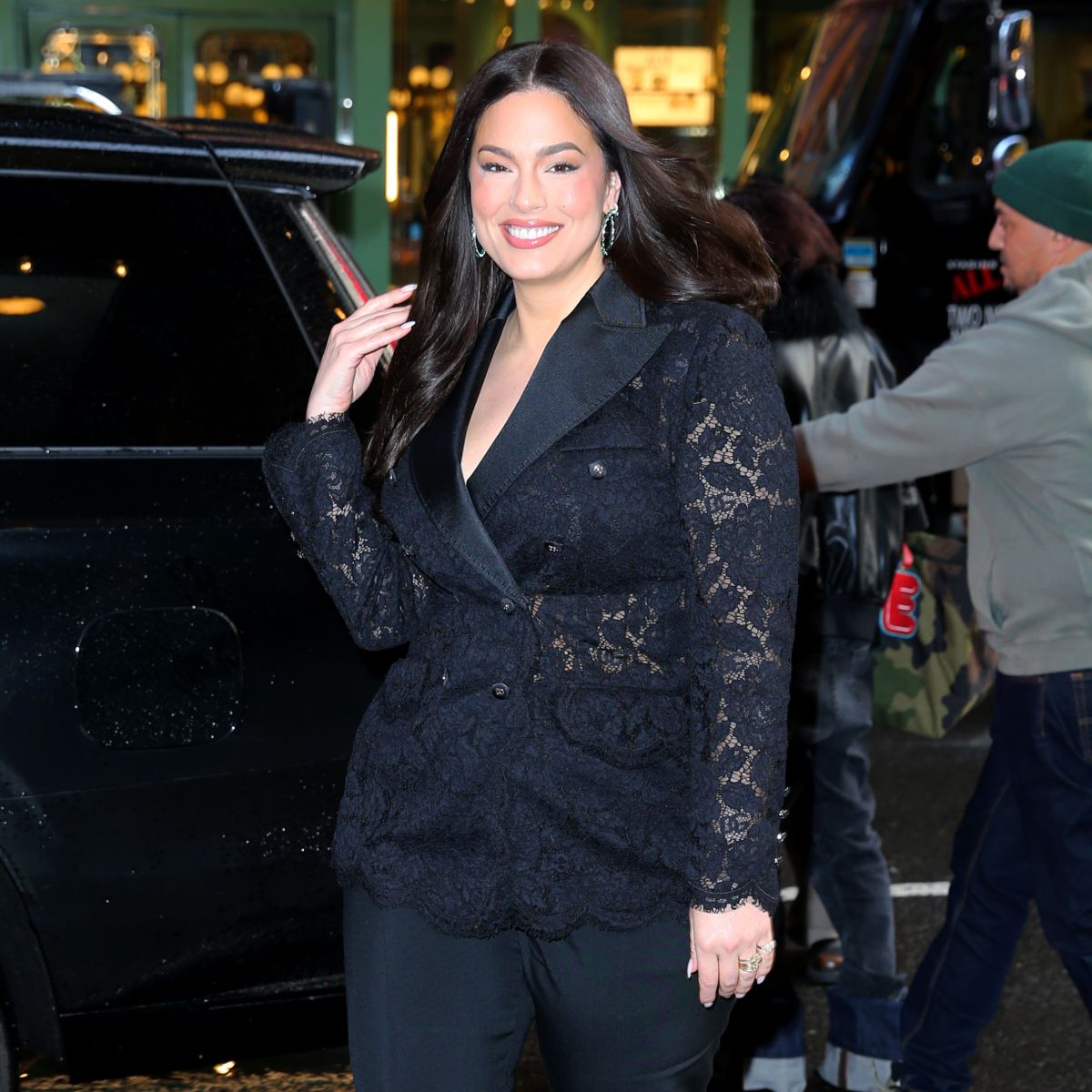 ASHLEY GRAHAM Arrives at CBS Studios in New York 03/07/2024 – HawtCelebs