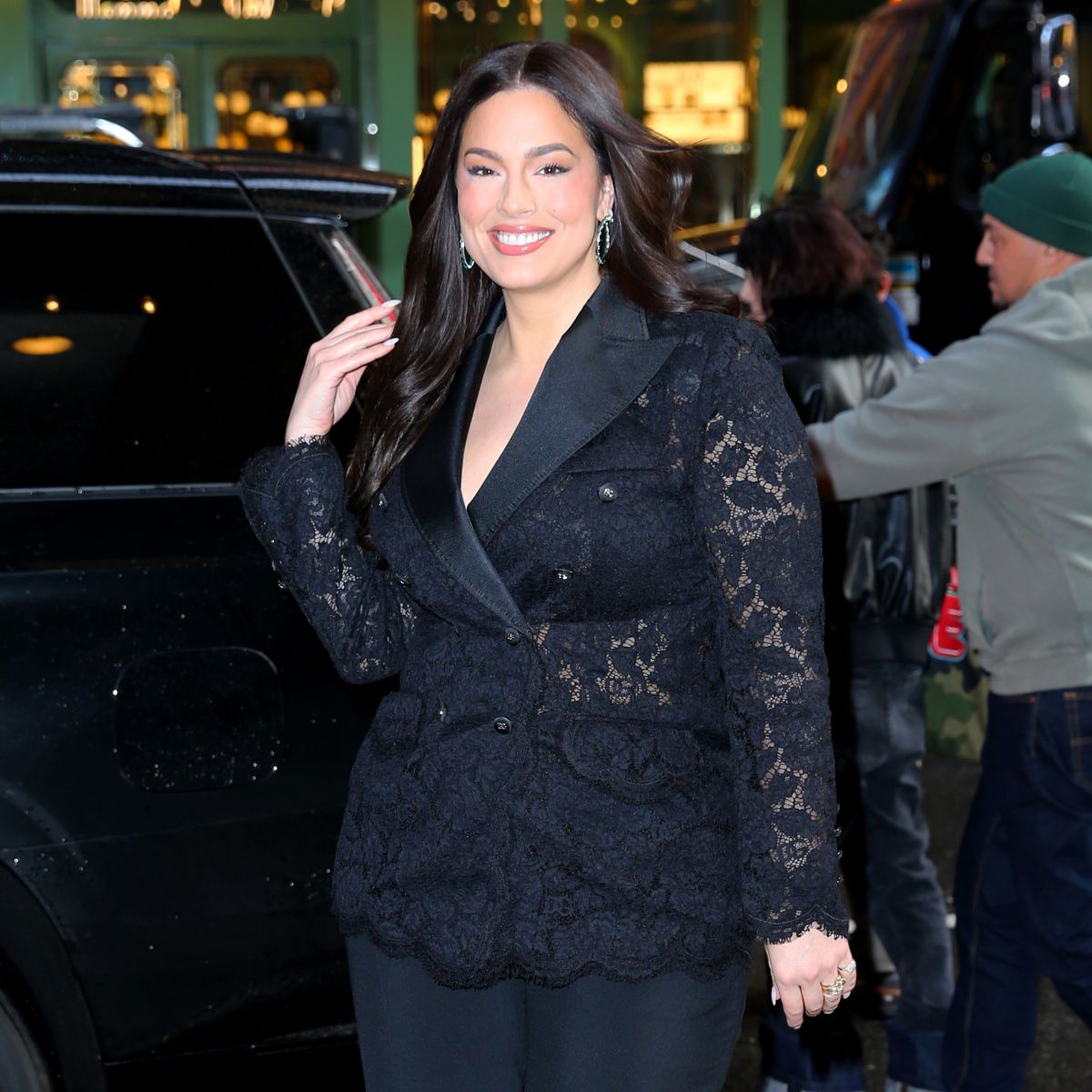 ASHLEY GRAHAM Arrives at CBS Studios in New York 03/07/2024 – HawtCelebs
