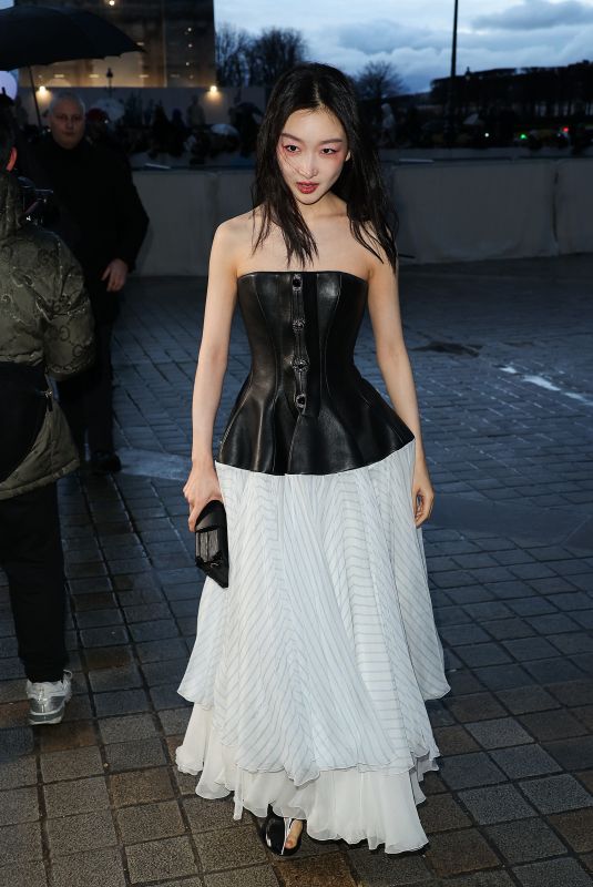 DONGYU ZHOU at Louis Vuitton Womenswear FW24-25 Fashion Show at Paris ...