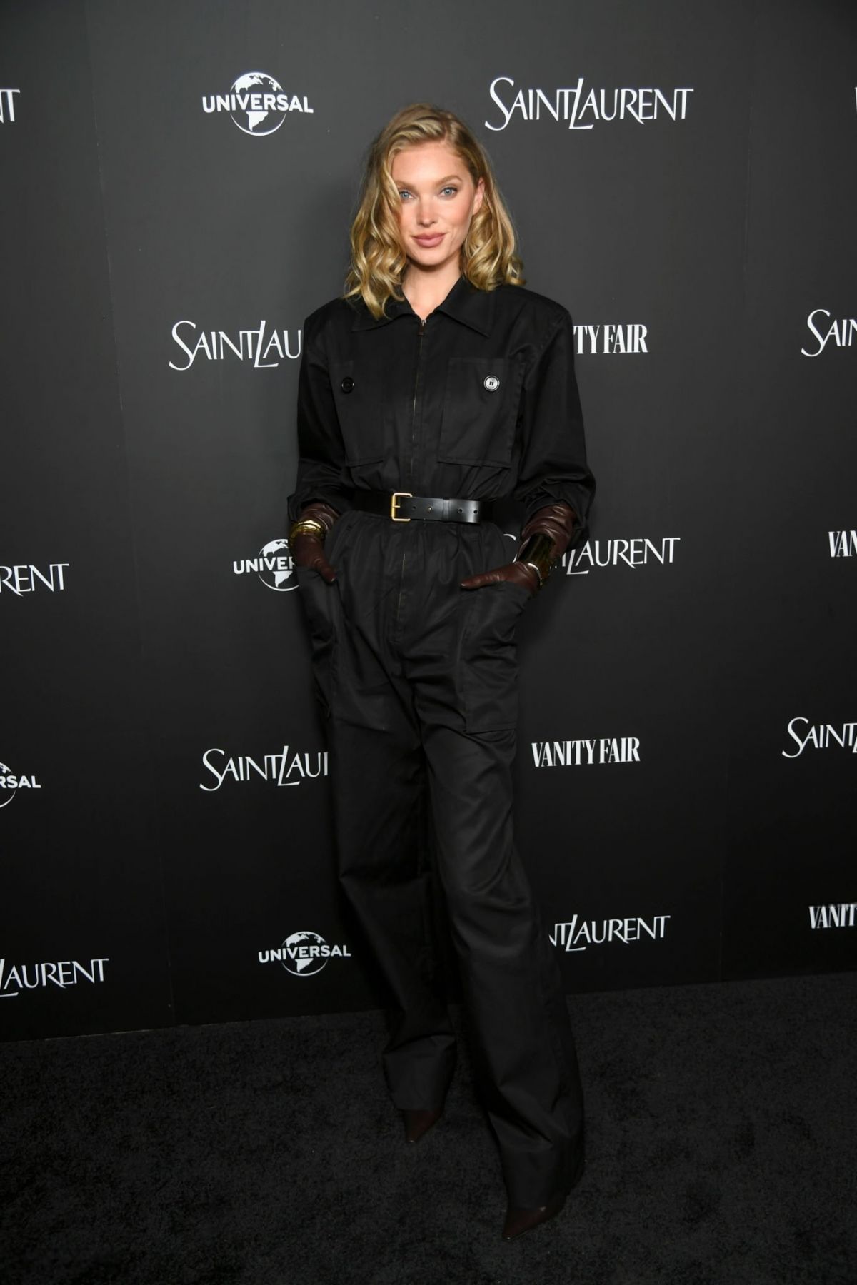 ELSA HOSK at Saint Laurent x Vanity Fair x NBCUniversal Dinner and ...