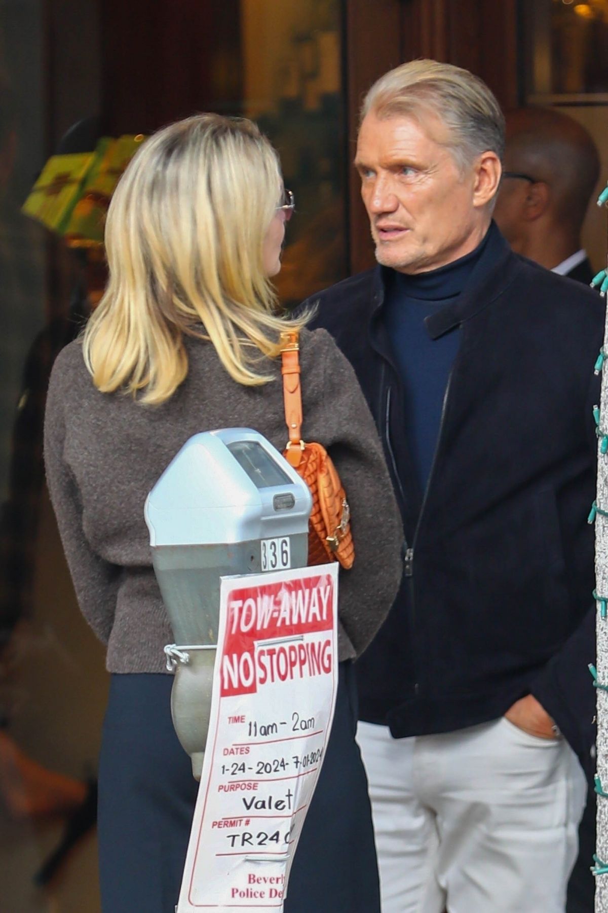 EMMA KROKDAL and Dolph Lundgren Out for Early Dinner at Cipriani in ...