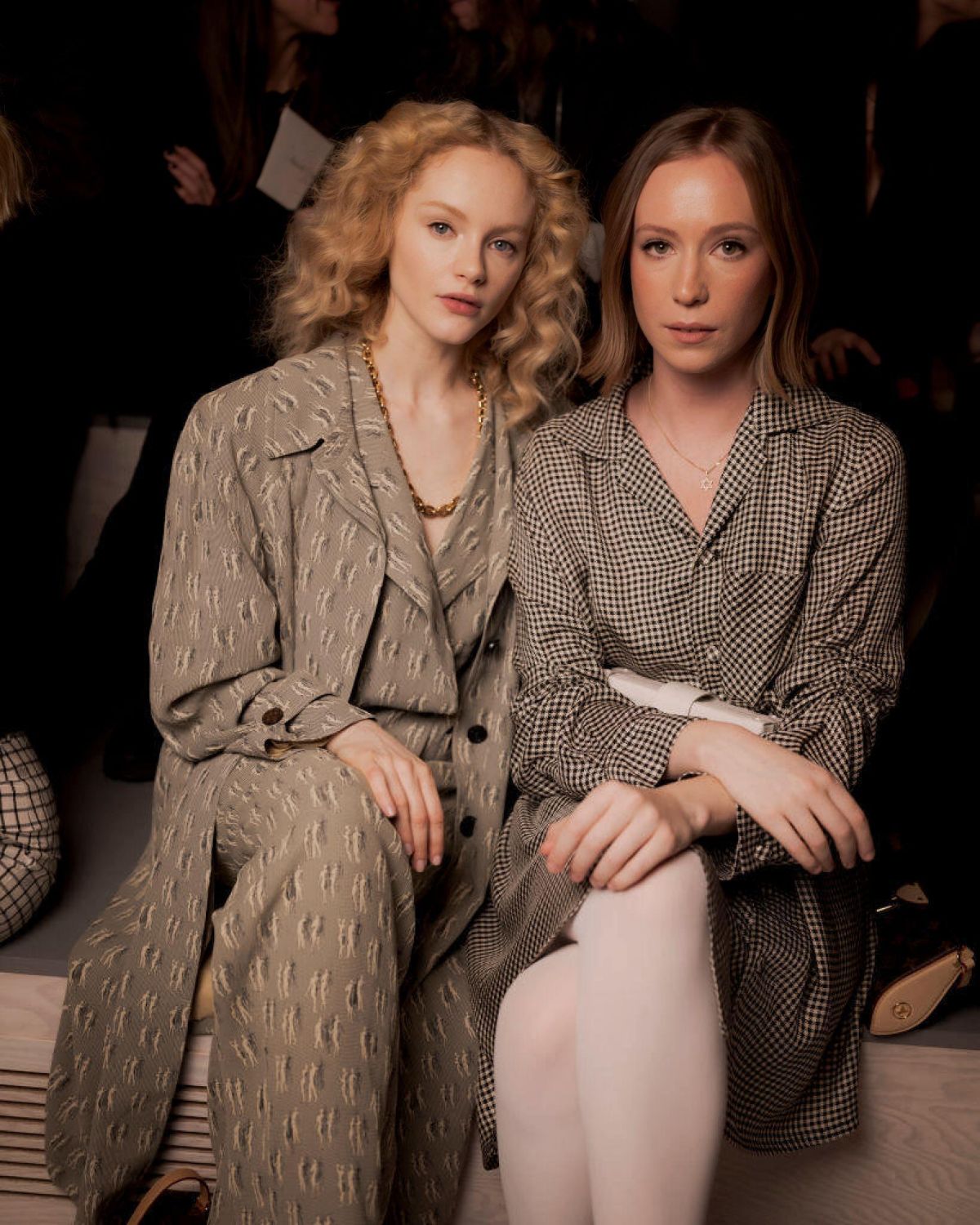EMMA LAIRD at Louis Vuitton Womenswear FW24-25 Fashion Show at Paris ...