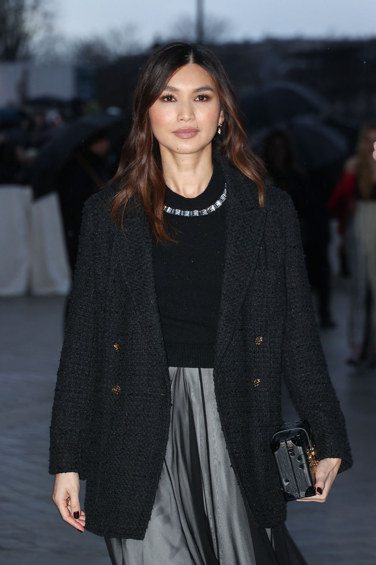 GEMMA CHAN at Louis Vuitton Womenswear FW24-25 Fashion Show at Paris ...