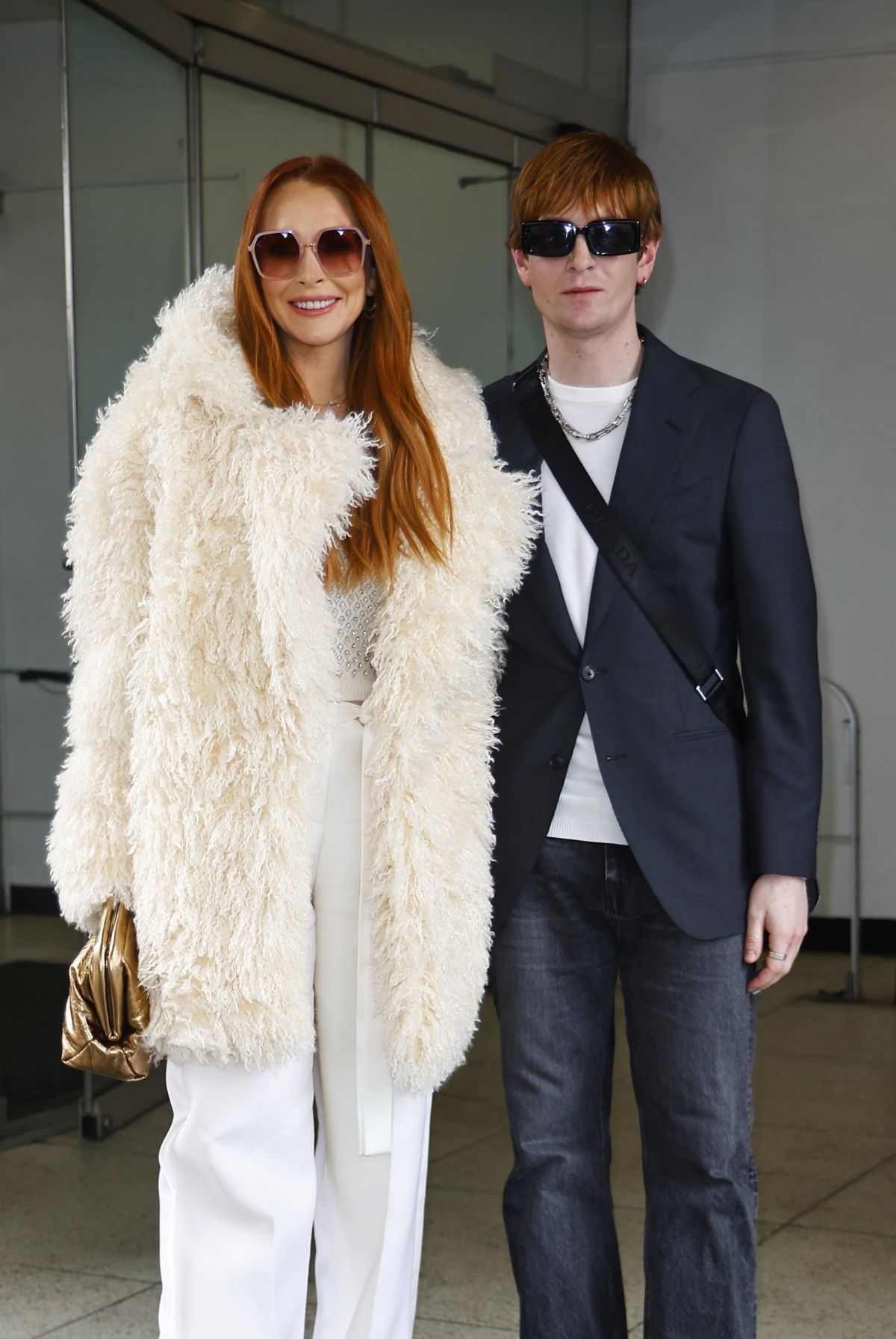 LINDSAY and Cody LOHAN Leaves CBS Studios in New York 03/05/2024 ...