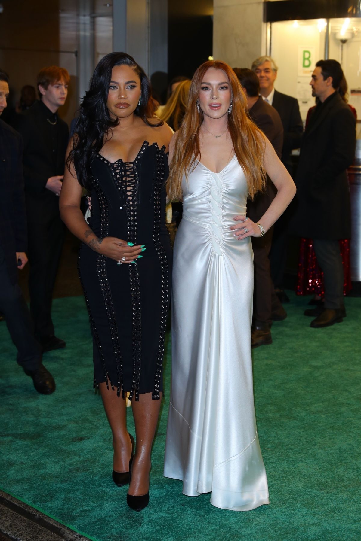 LINDSAY LOHAN and AYESHA CURRY at Lindsay Lohan Hosts Irish Wish ...