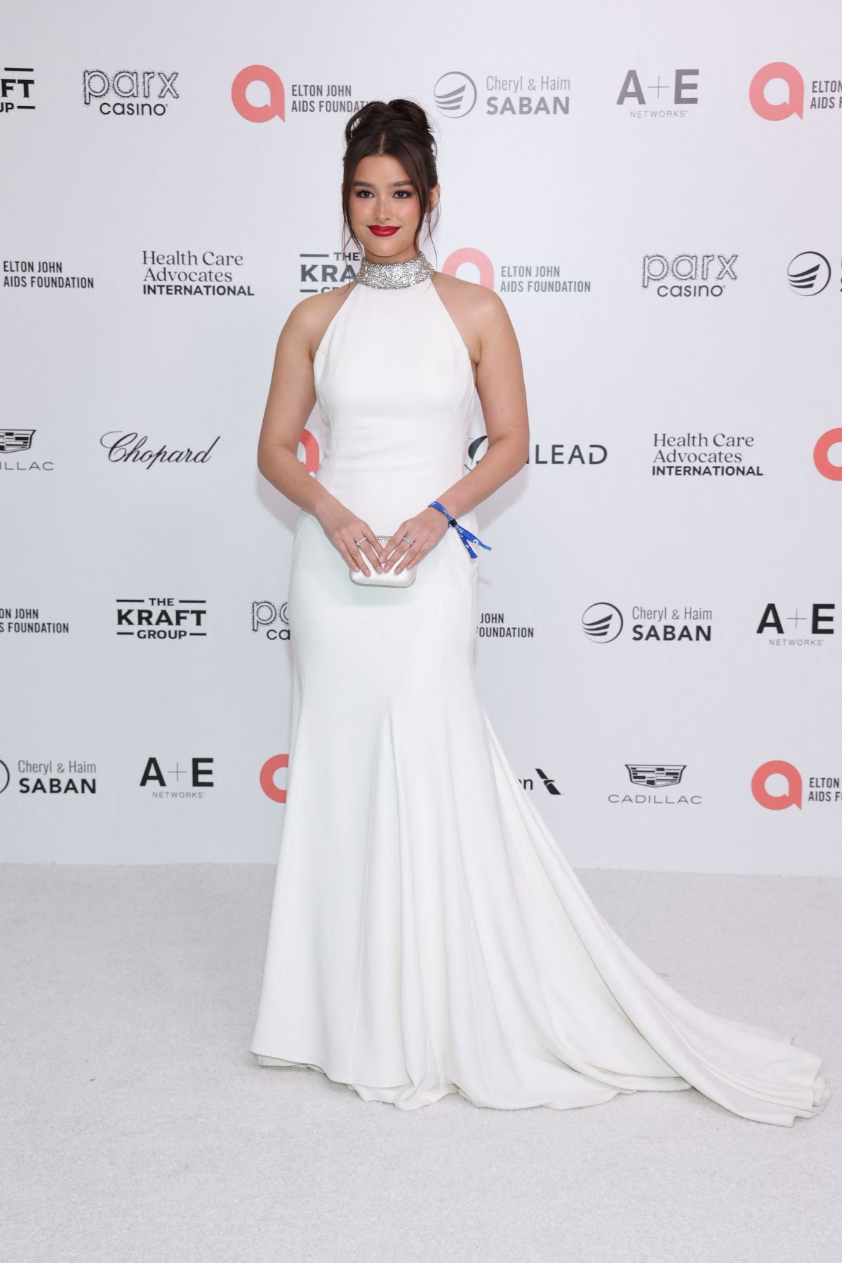 LIZA SOBERANO ASHLEY VERSHER at 32nd Annual Elton John AIDS Foundation ...
