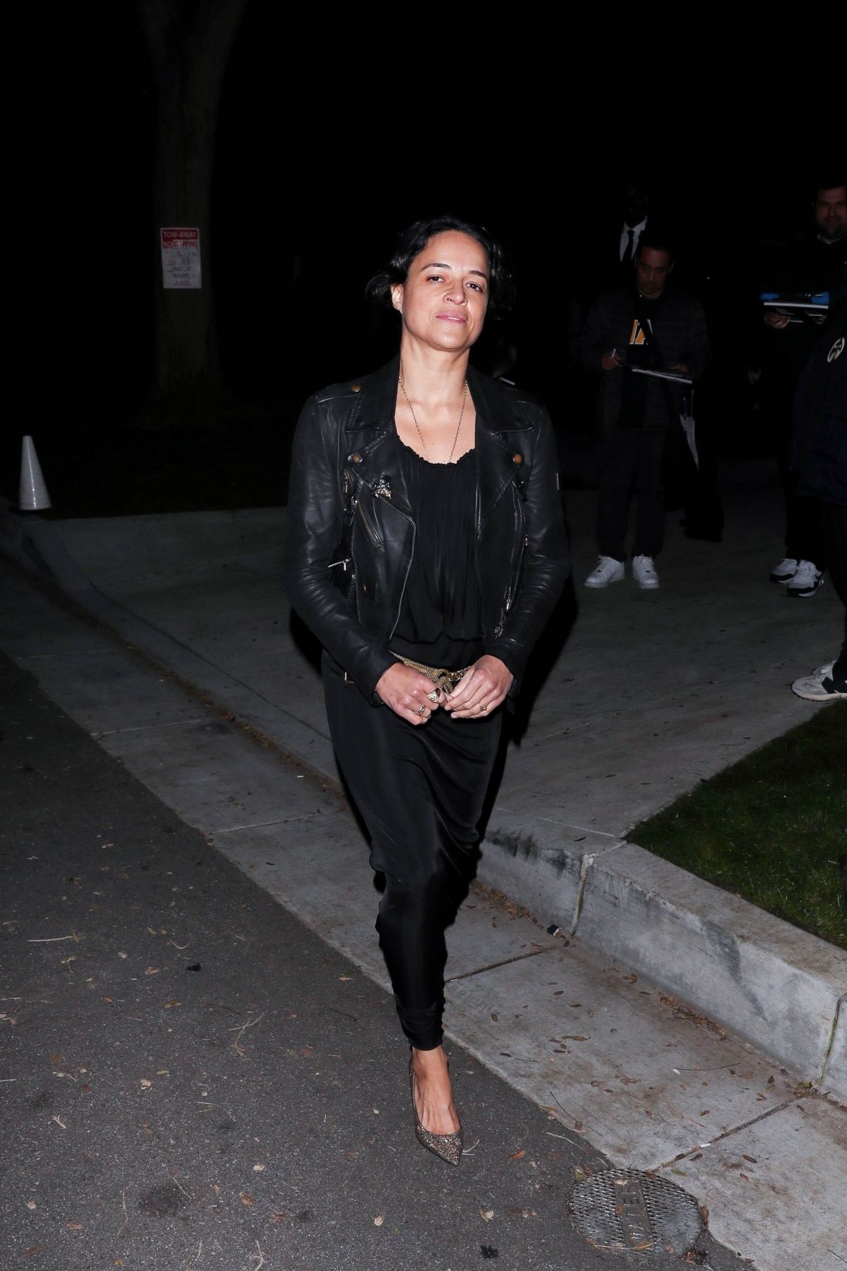 MICHELLE RODRIGUEZ Leaves WME Party in Beverly Hills 03/08/2024 ...