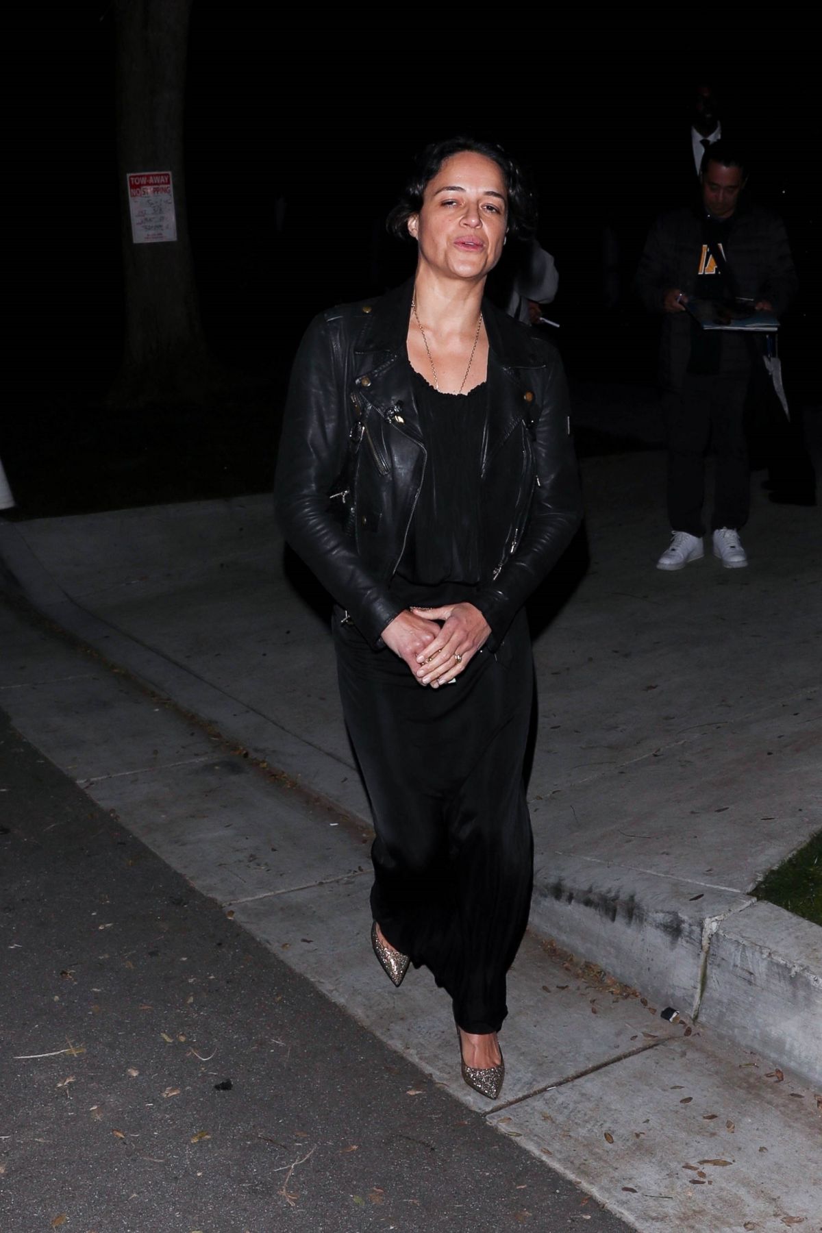 MICHELLE RODRIGUEZ Leaves WME Party in Beverly Hills 03/08/2024 ...