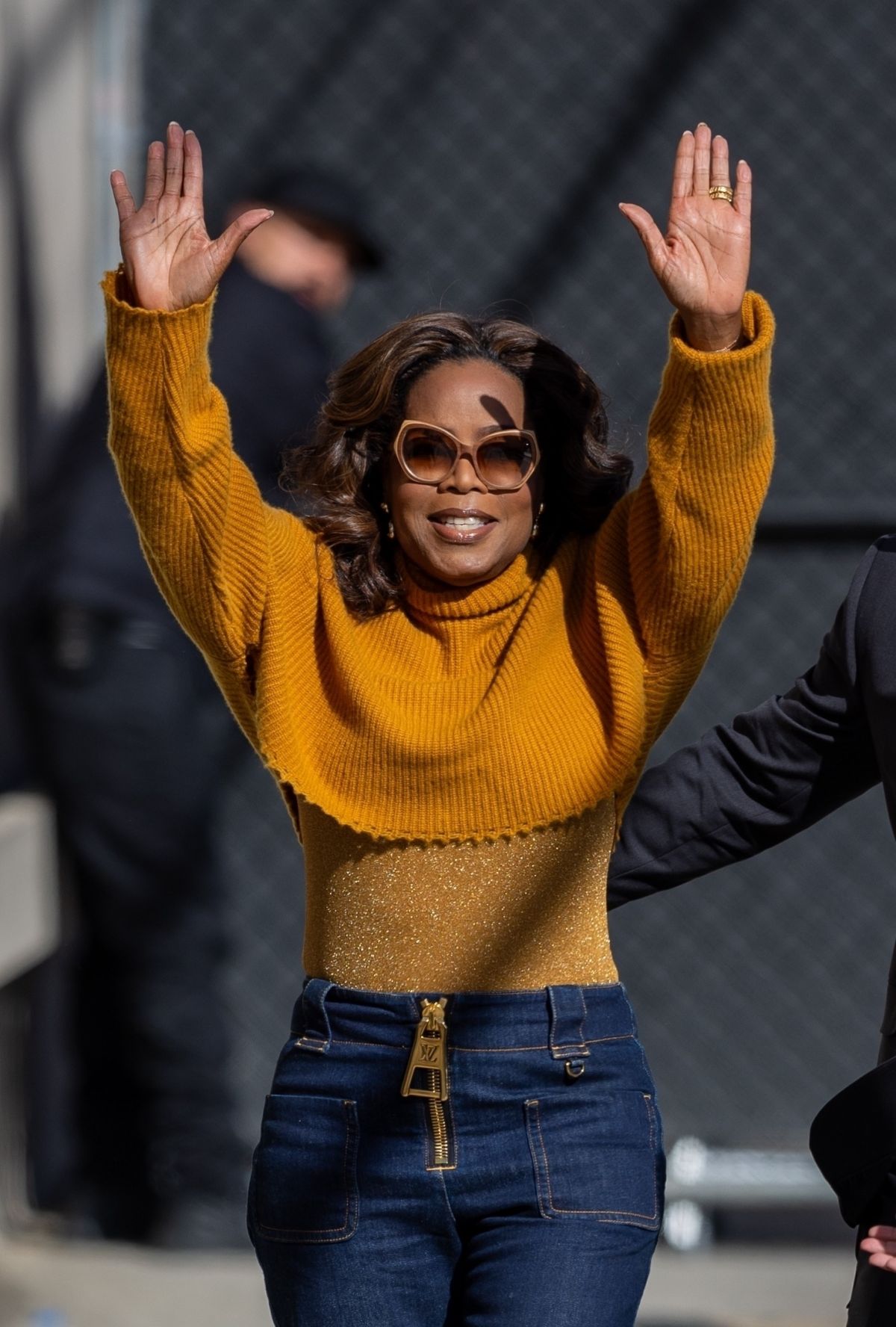 OPRAH WINFREY Arrives at Jimmy Kimmel Live 03/14/2024 – HawtCelebs