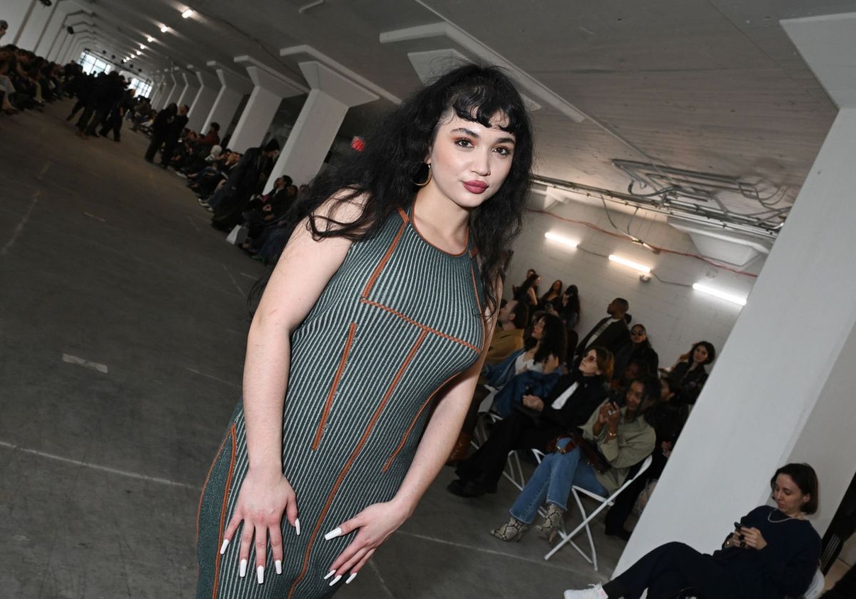 ROWAN BLANCHARD at Eckhaus Latta RTW Fall 2024 Fashion Show at NYFW in ...