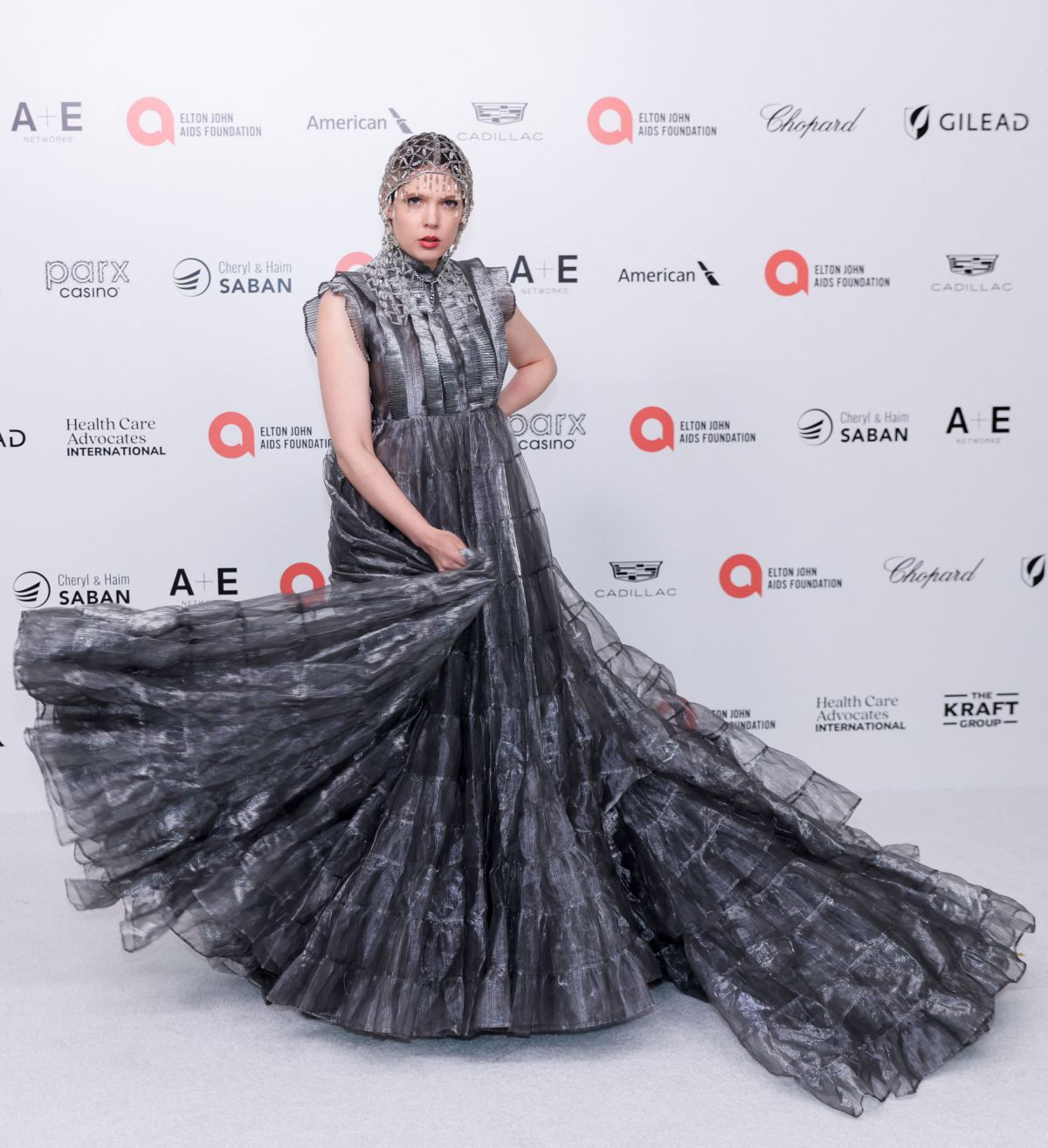 SKYE EURELIA at 32nd Annual Elton John AIDS Foundation Academy Awards ...