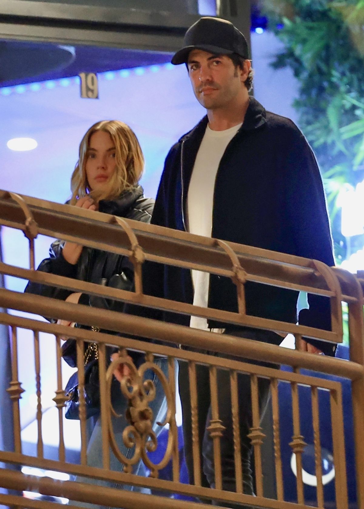 ASHLEY BENSON and Brandon Davis on a Date Night at Sushi Park in West ...