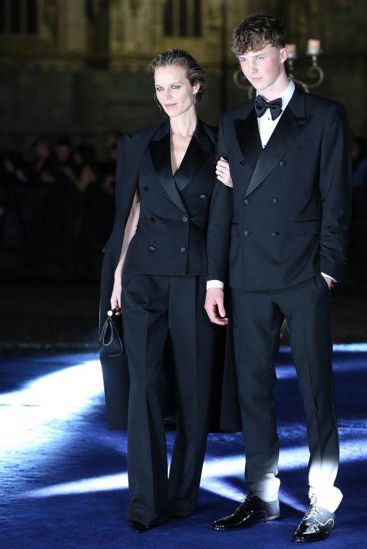 EVA HERZIGOVA at Opening of Dal Cuore alle Mani Show at Palazzo Reale ...