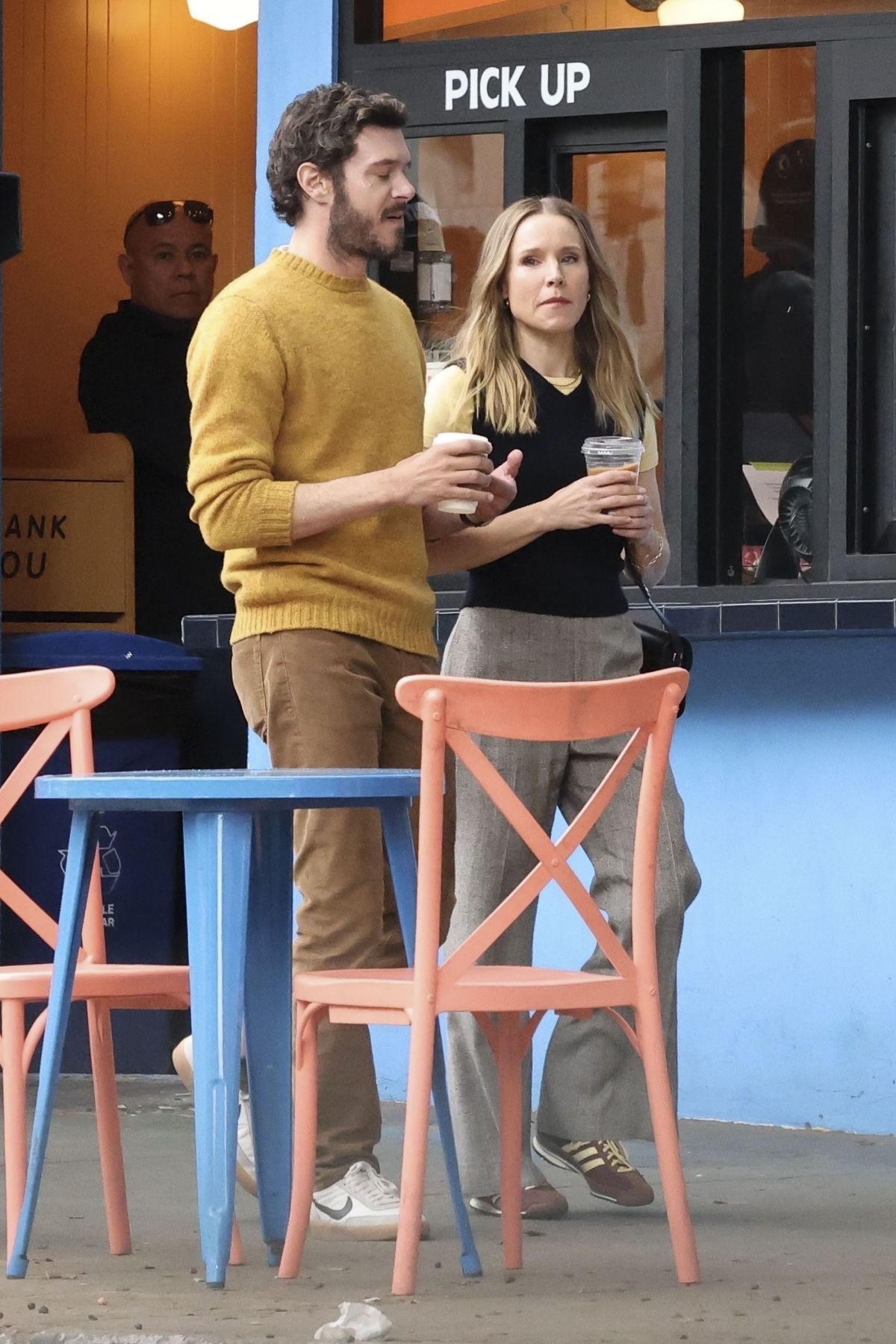 KRISTEN BELL and Adam Brody Filming for Erin Foster Comedy Series in ...