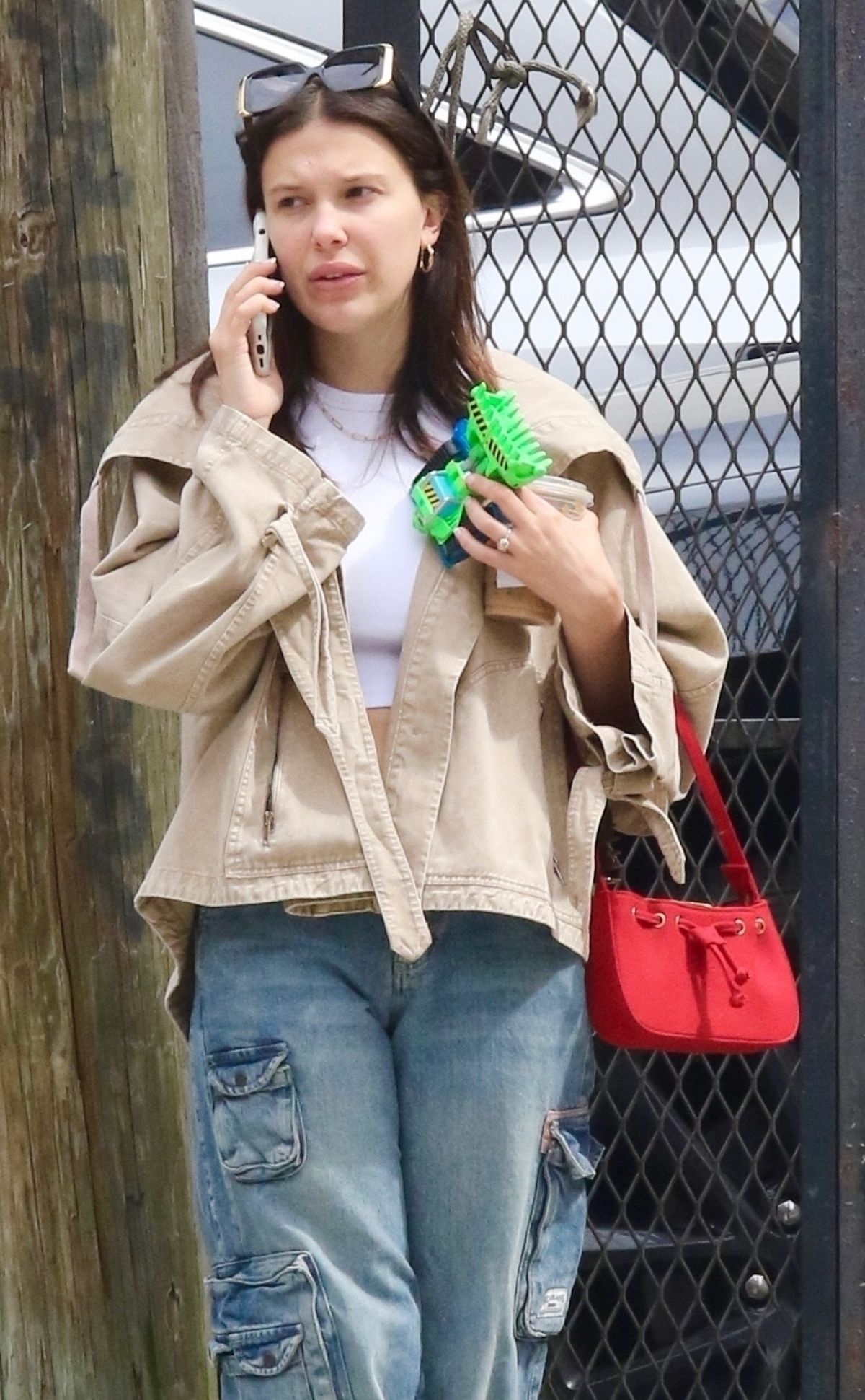 MILLIE BOBBY BROWN Out and About in New York 04/19/2024 – HawtCelebs