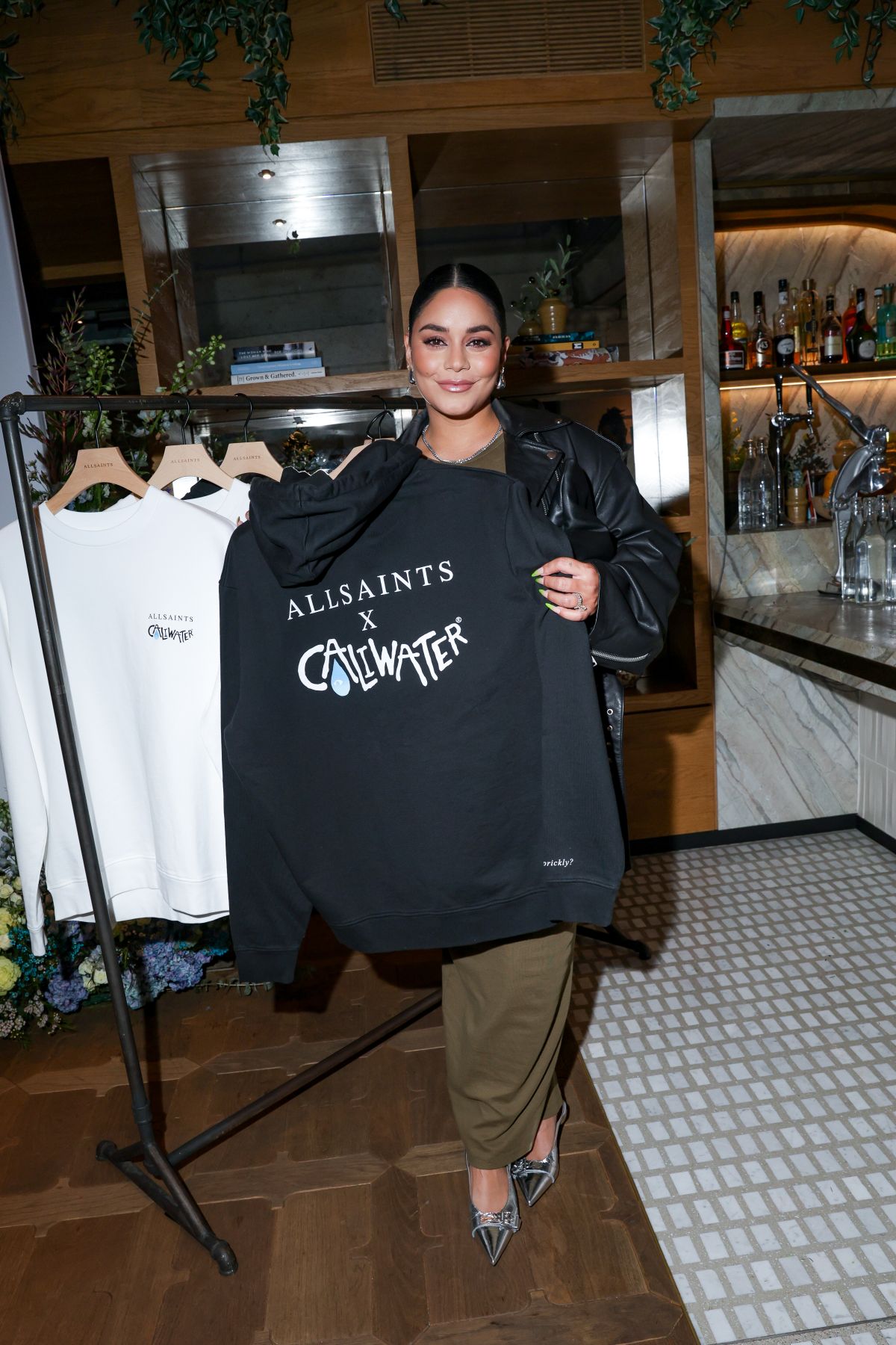 Pregnant VANESSA HUDGENS at Allsaints X Calliwater Capsule Collection ...