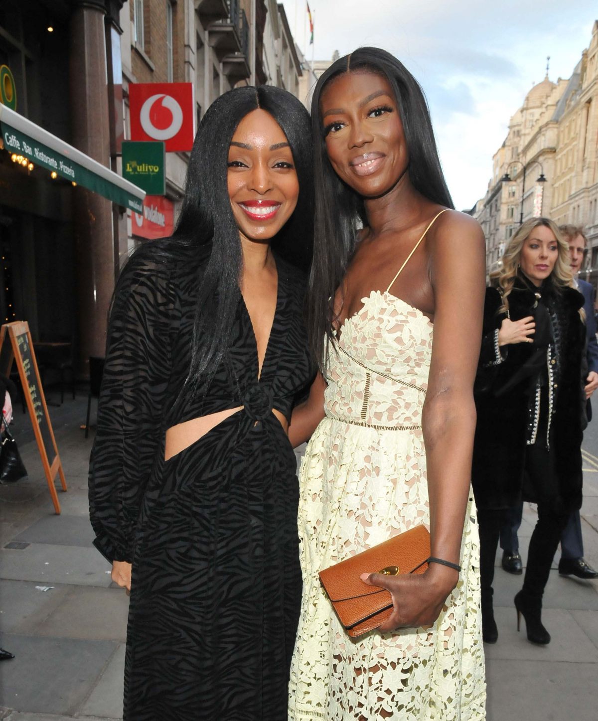 SABRINA WASHINGTON and CLAUDIA-LIZA VANDERPUIJE Arrives at With All Our ...