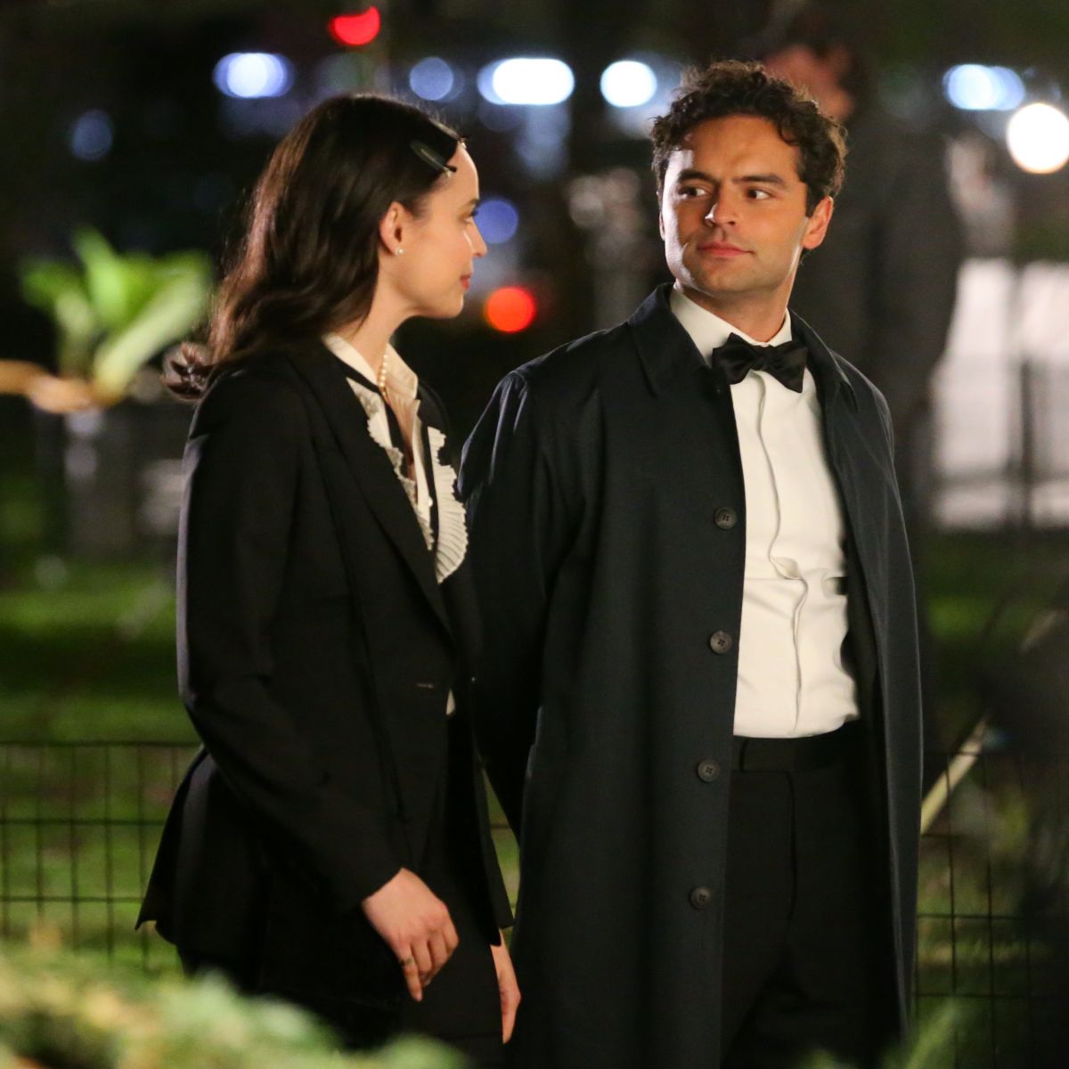 SOFIA CARSON and Sebastian De Souza on the Set of The Life List at ...