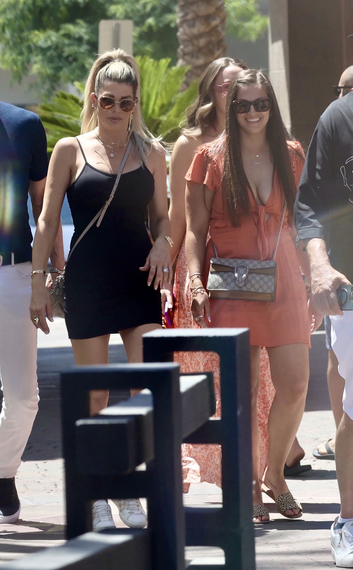 ALEXIS BELLION Arrives in Palm Springs with Boyfriend John Janssen and ...