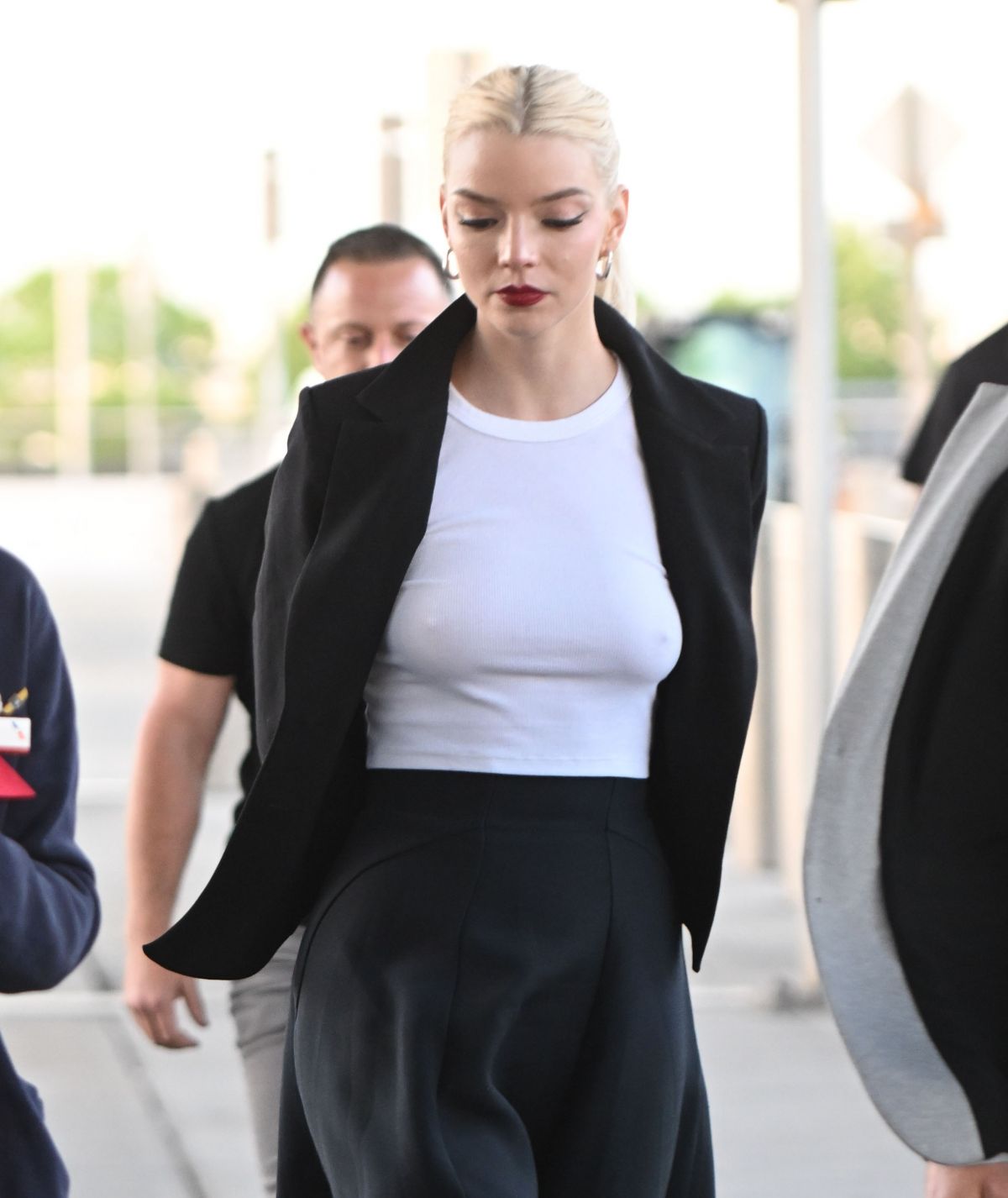 ANYA TAYLOR-JOY Arrives at JFK Airport in New York 05/23/2024 – HawtCelebs