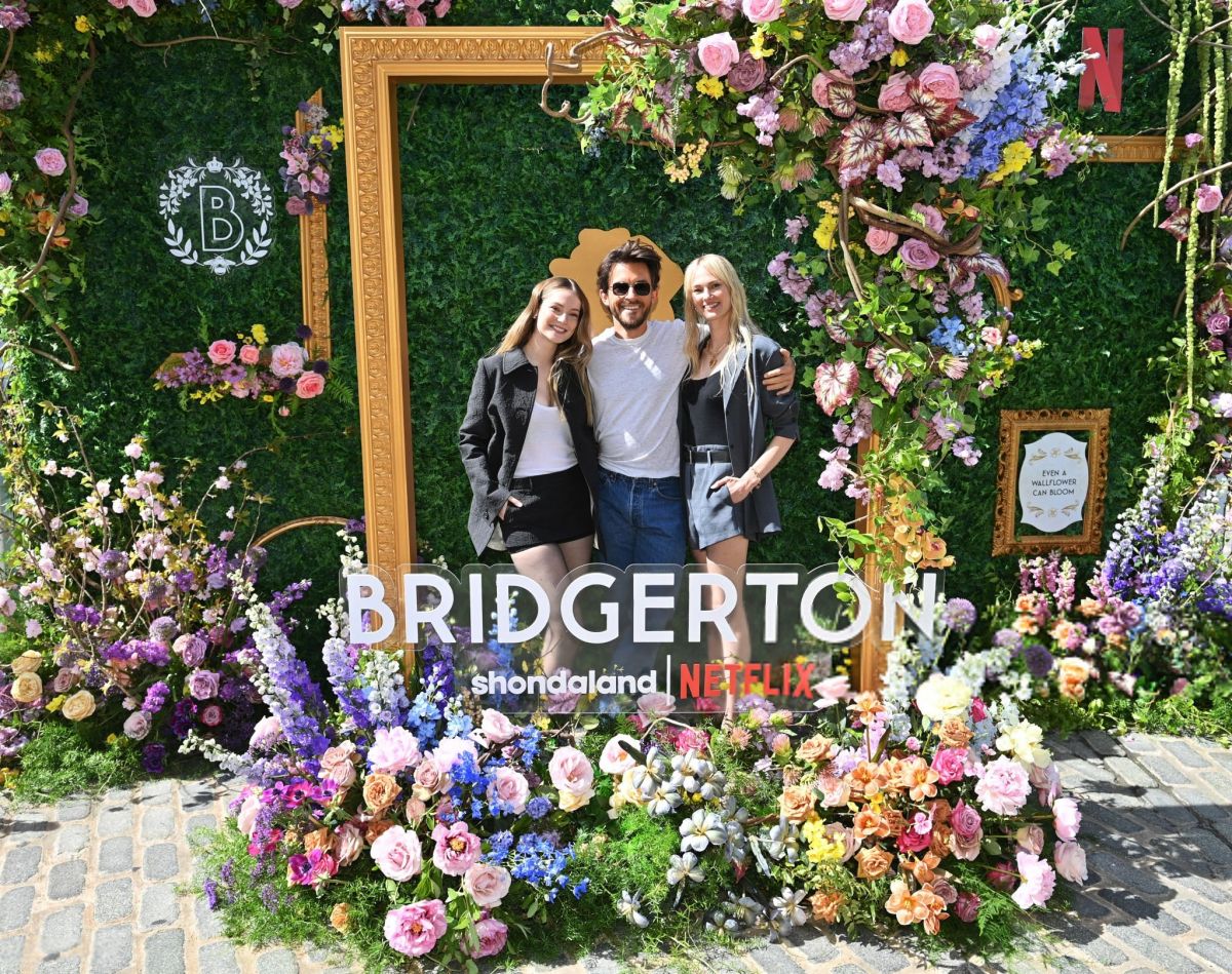 HANNAH DODD at Bridgerton Promenade, Season 3 Event at Gansevoort Plaza ...