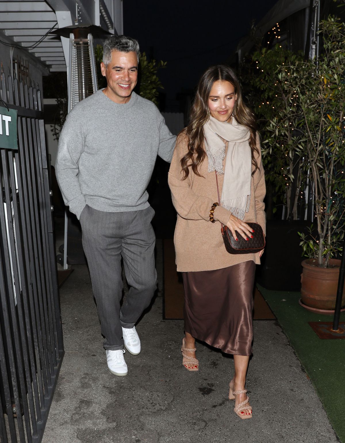 JESSICA ALBA and Cash Warren Out to Celebrate Their 16th Wedding ...