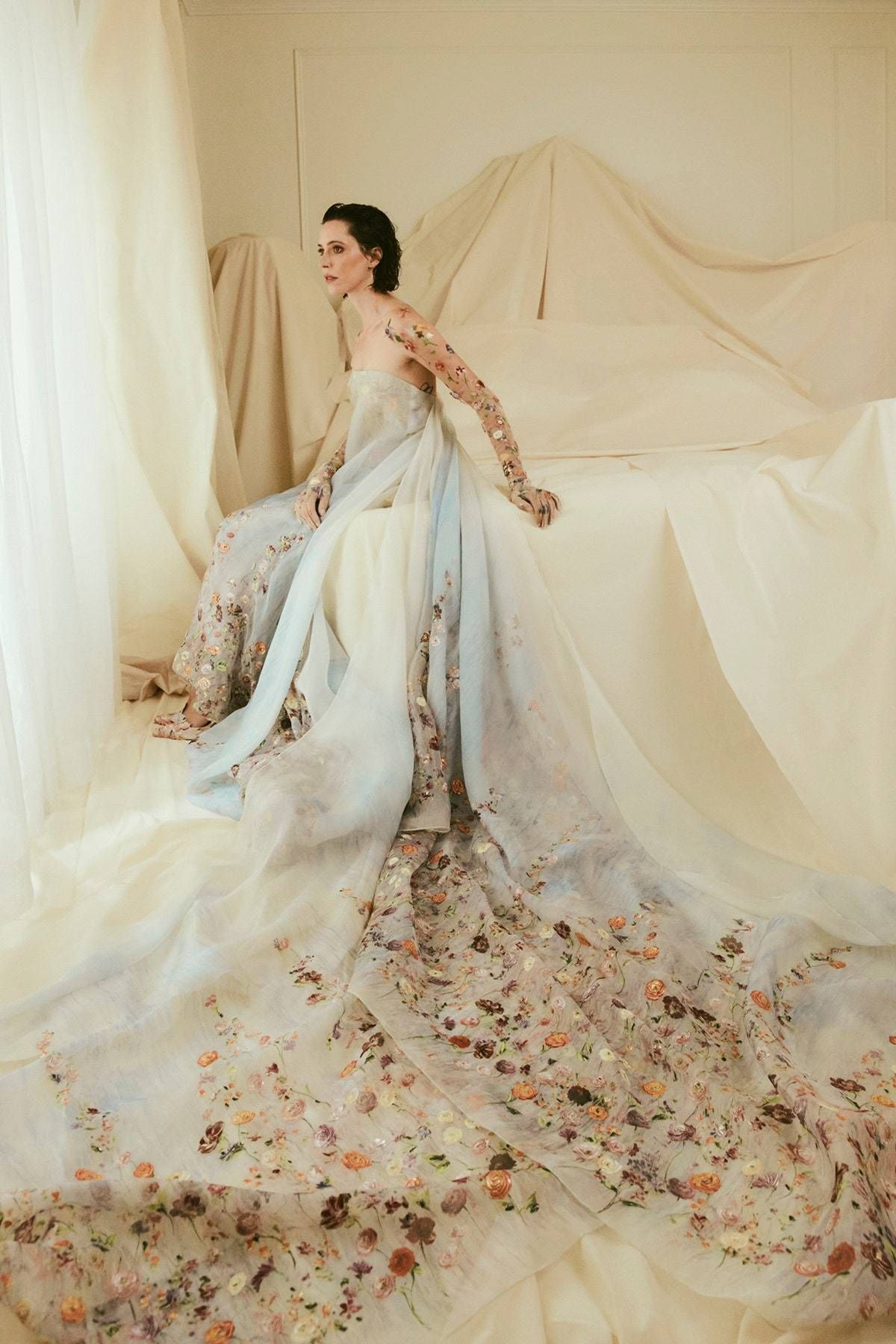 REBECCA HALL – Met Gala Outfit for Vogue Magazine 05/06/2024 – HawtCelebs