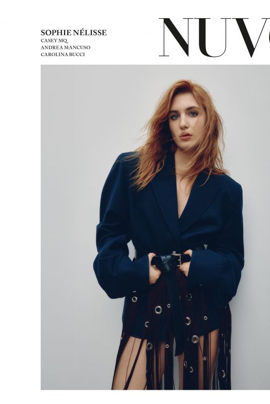 SOPHIE NELISSE for Nuvo Magazine, Summer 2024 – HawtCelebs