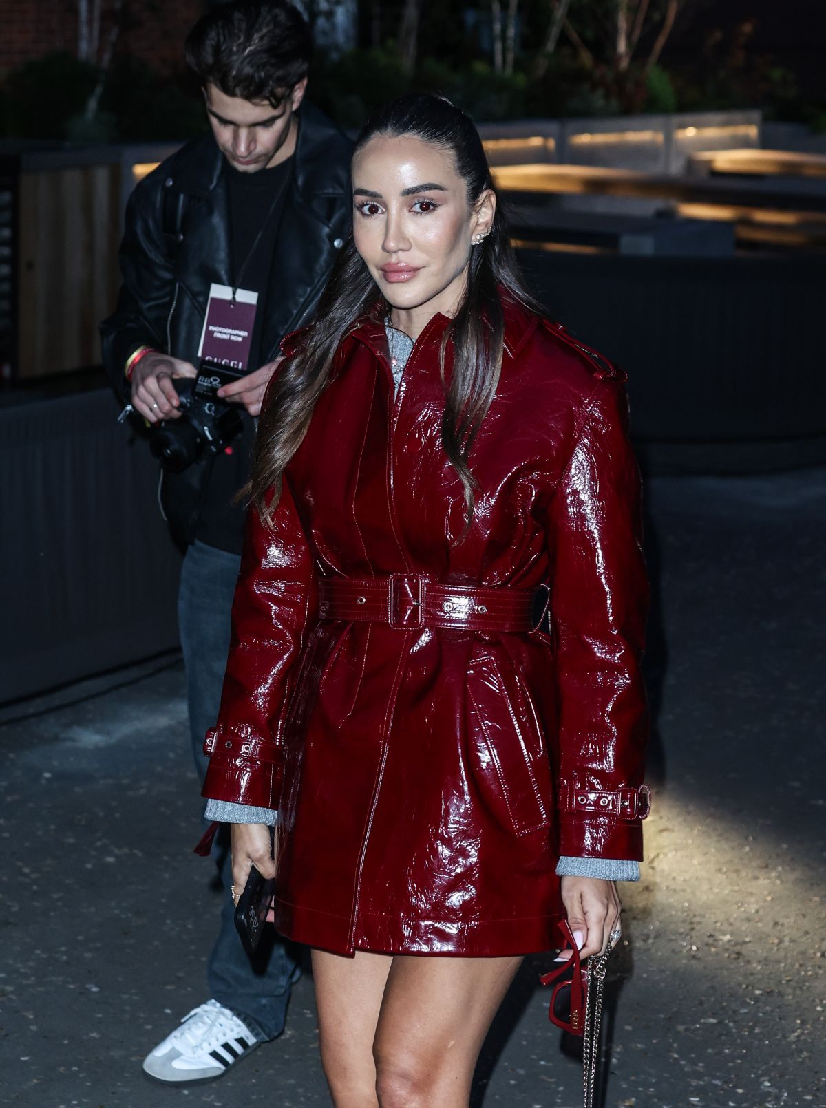 TAMARA KALINIC Arrives at Gucci Cruise 2025 Fashion Show at Tate Modern ...