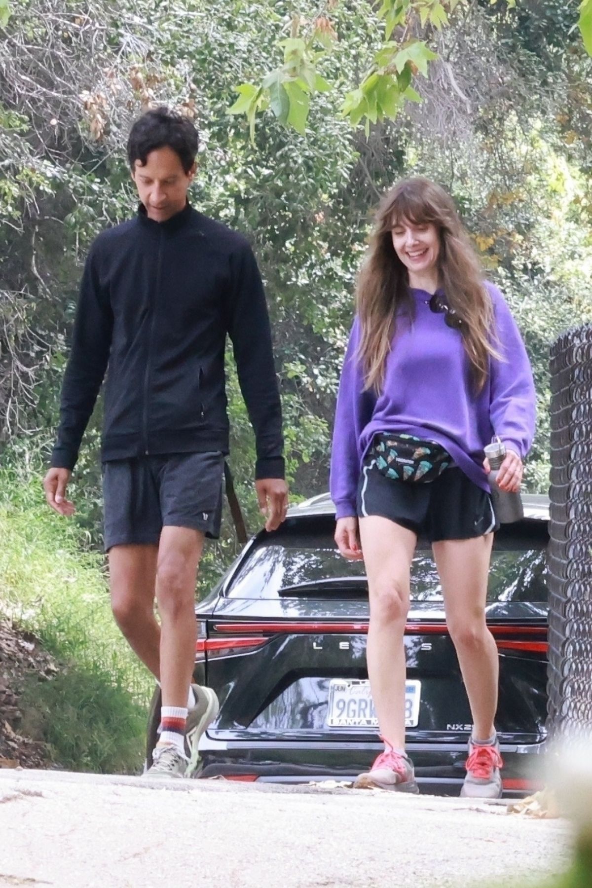 ALISON BRIE and Danny Pudi Out Hiking at Griffith Park in Los Angeles ...