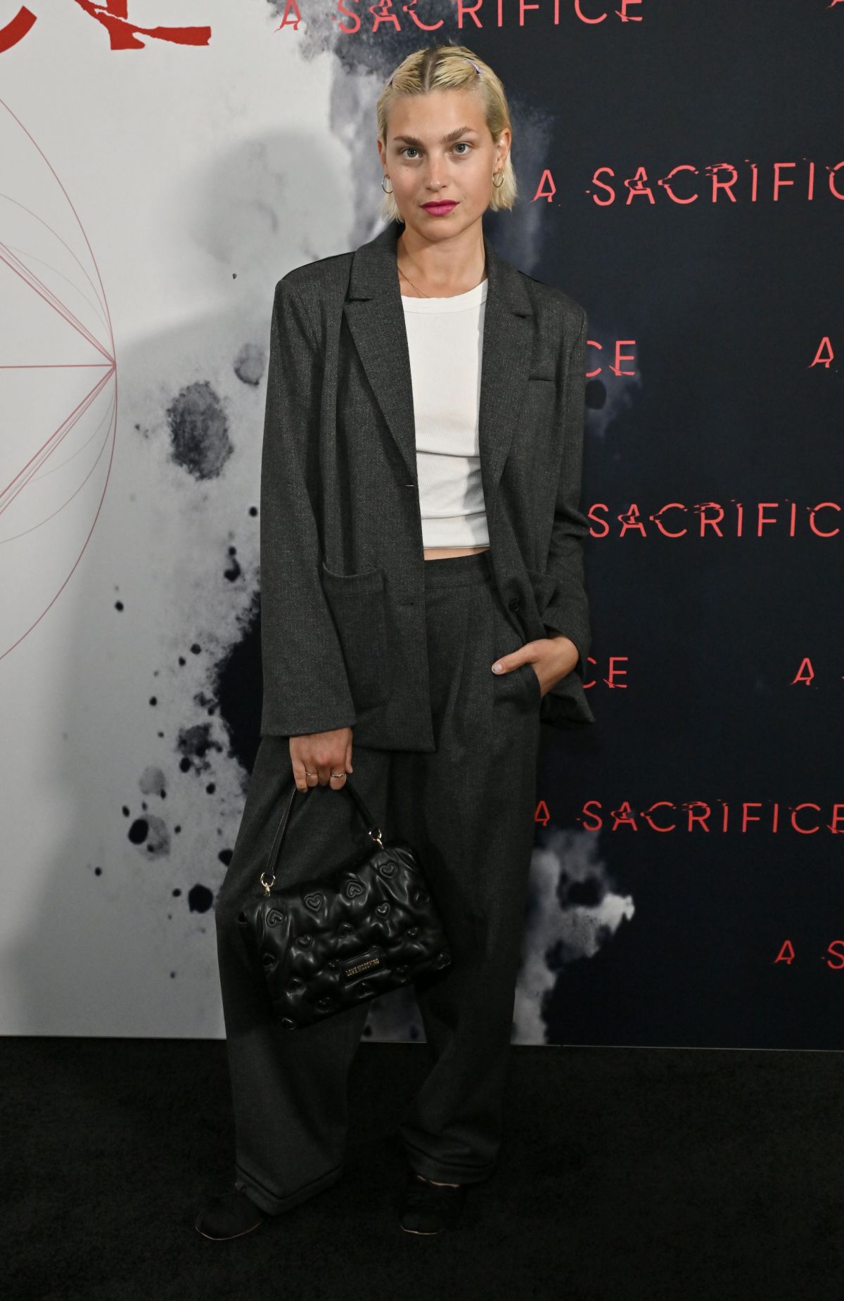 ANNA PLATEN at A Sacrifice Premiere at The London West Hollywood in Los ...