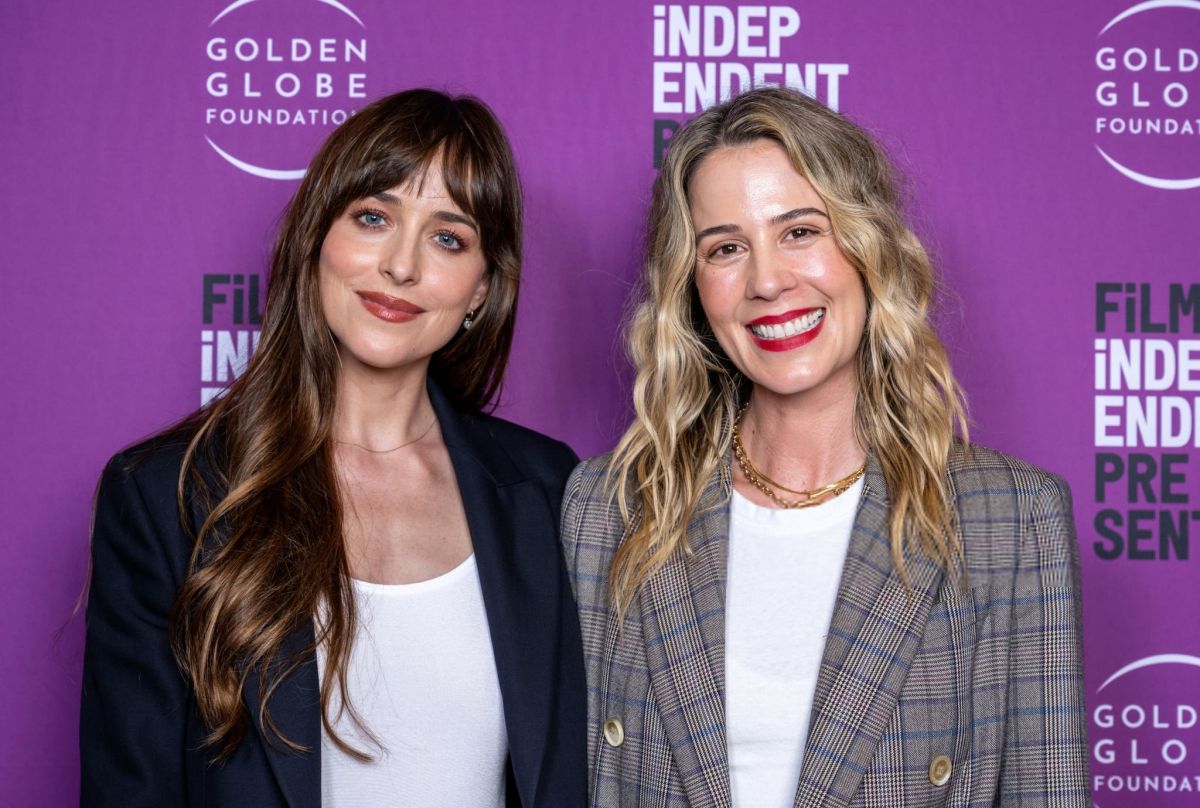 DAKOTA JOHNSON and CHRISTY HALL at Film Independent Special Screening ...
