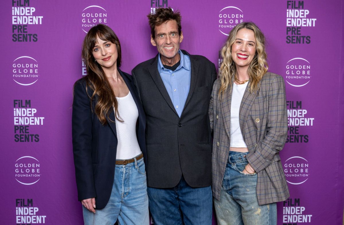 DAKOTA JOHNSON and CHRISTY HALL at Film Independent Special Screening ...
