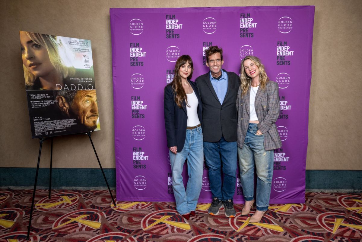 DAKOTA JOHNSON and CHRISTY HALL at Film Independent Special Screening ...