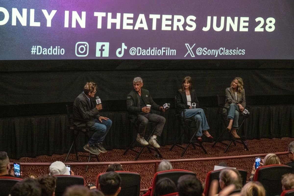 DAKOTA JOHNSON and CHRISTY HALL at Film Independent Special Screening ...
