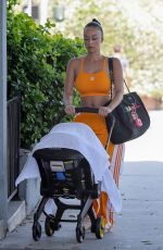 DRAYA MICHELE and Jalen Green Out with Their Newborn Baby in West ...