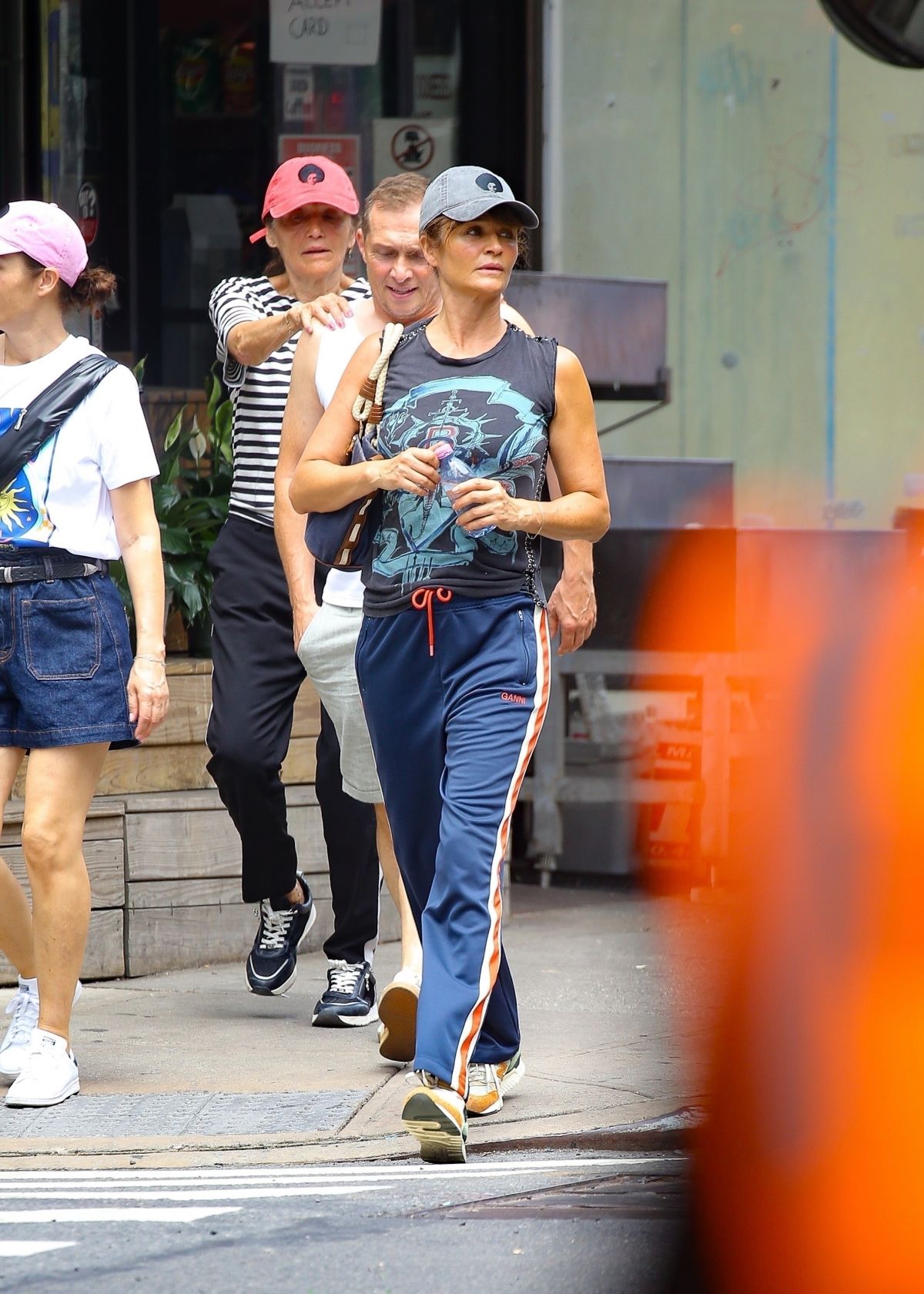 HELENA CHRISTENSEN Out and About in New York 06/26/2024 – HawtCelebs