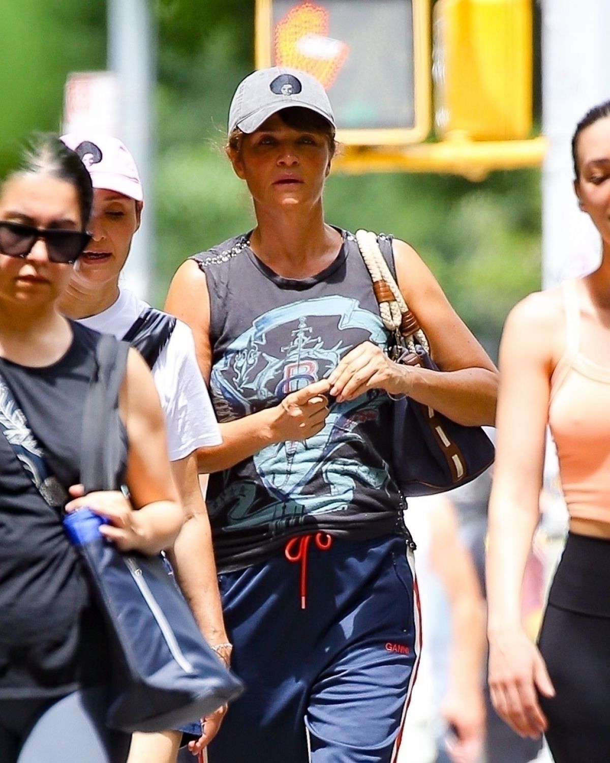 HELENA CHRISTENSEN Out and About in New York 06/26/2024 – HawtCelebs