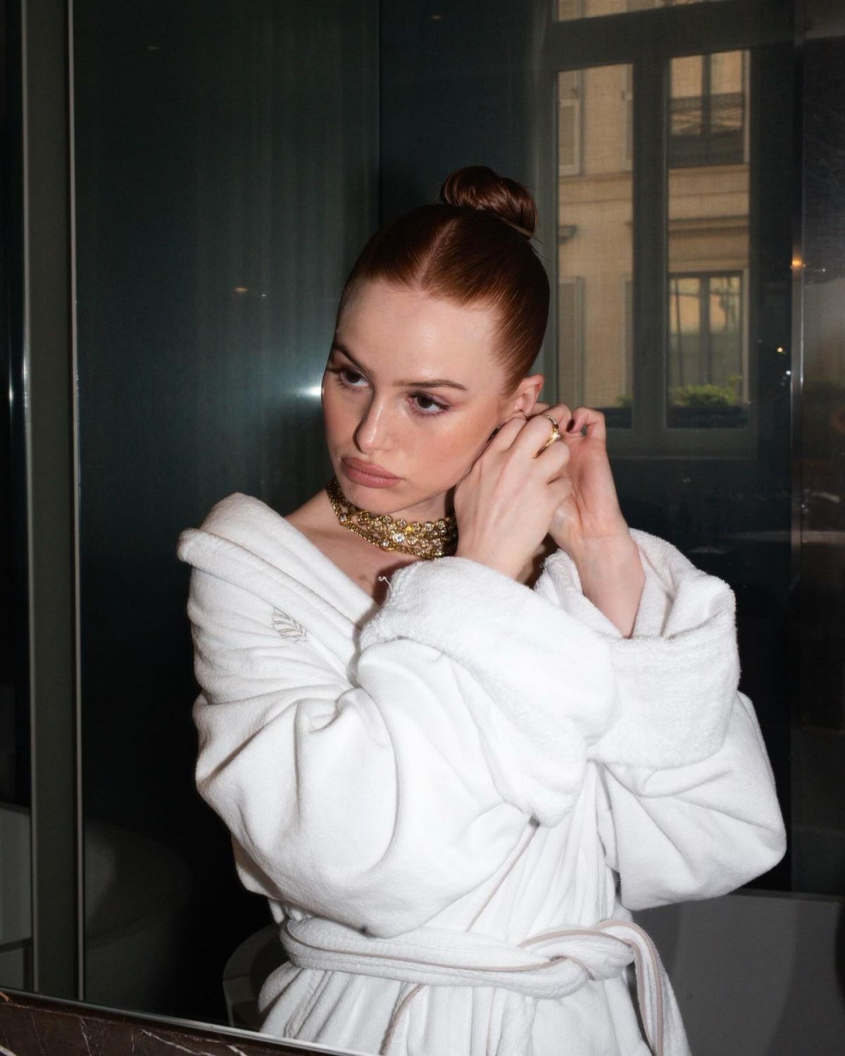 MADELAINE PETSCH at a Photoshoot in Milan, June 2024 – HawtCelebs